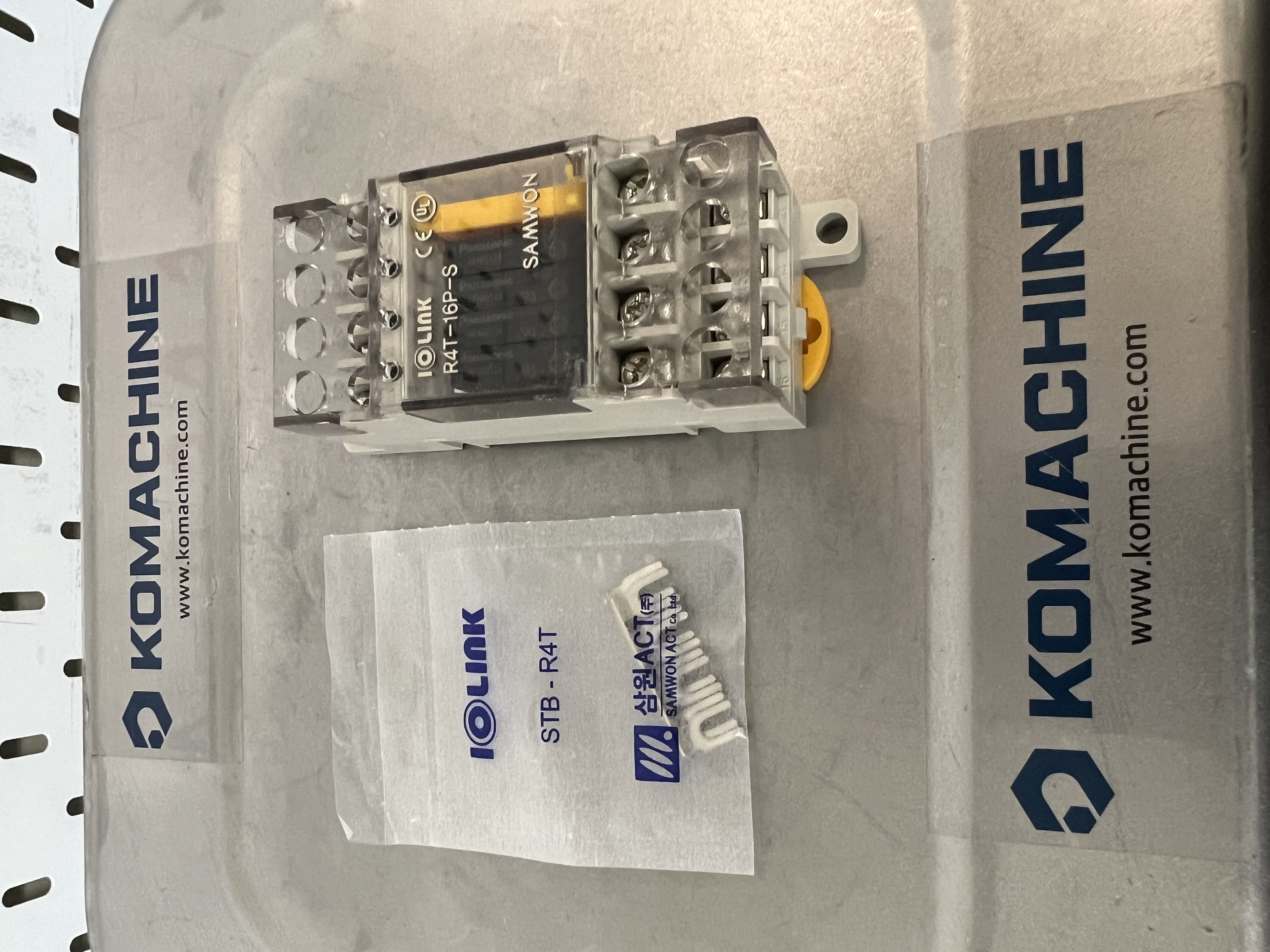 R4T-16P-S / Relay Terminal / SAMWON ACT