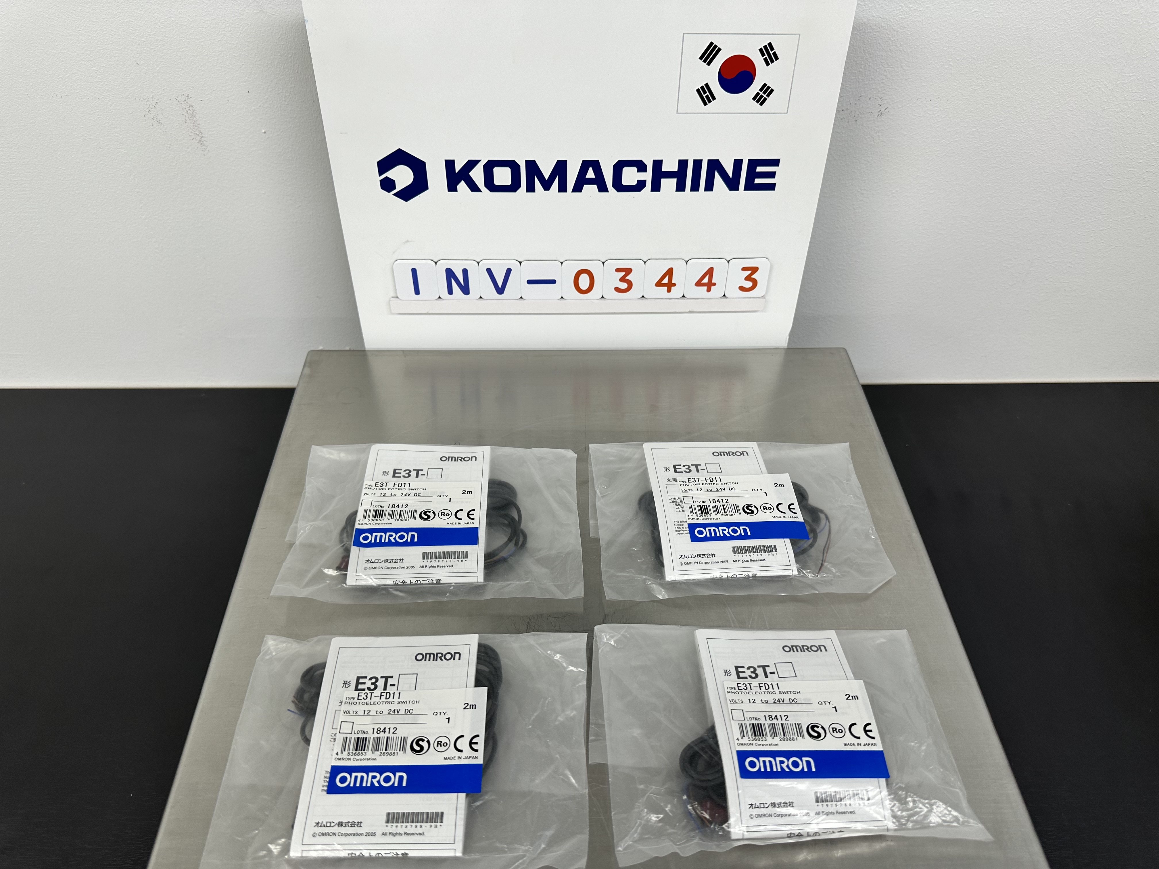 E3T-FD11 2M / Photoelectric Sensor / OMRON