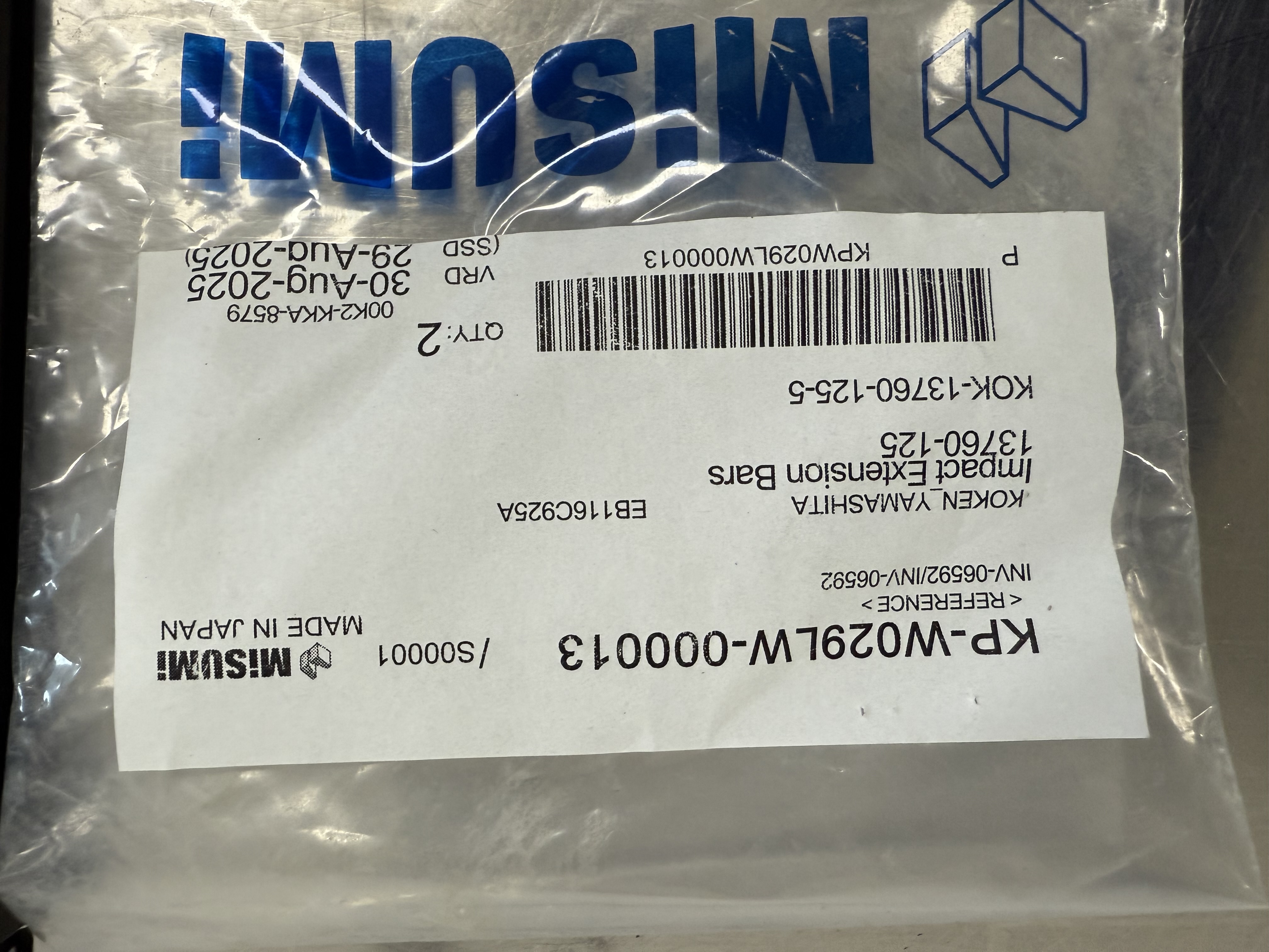13760-125 / Impact Socket / MISUMI