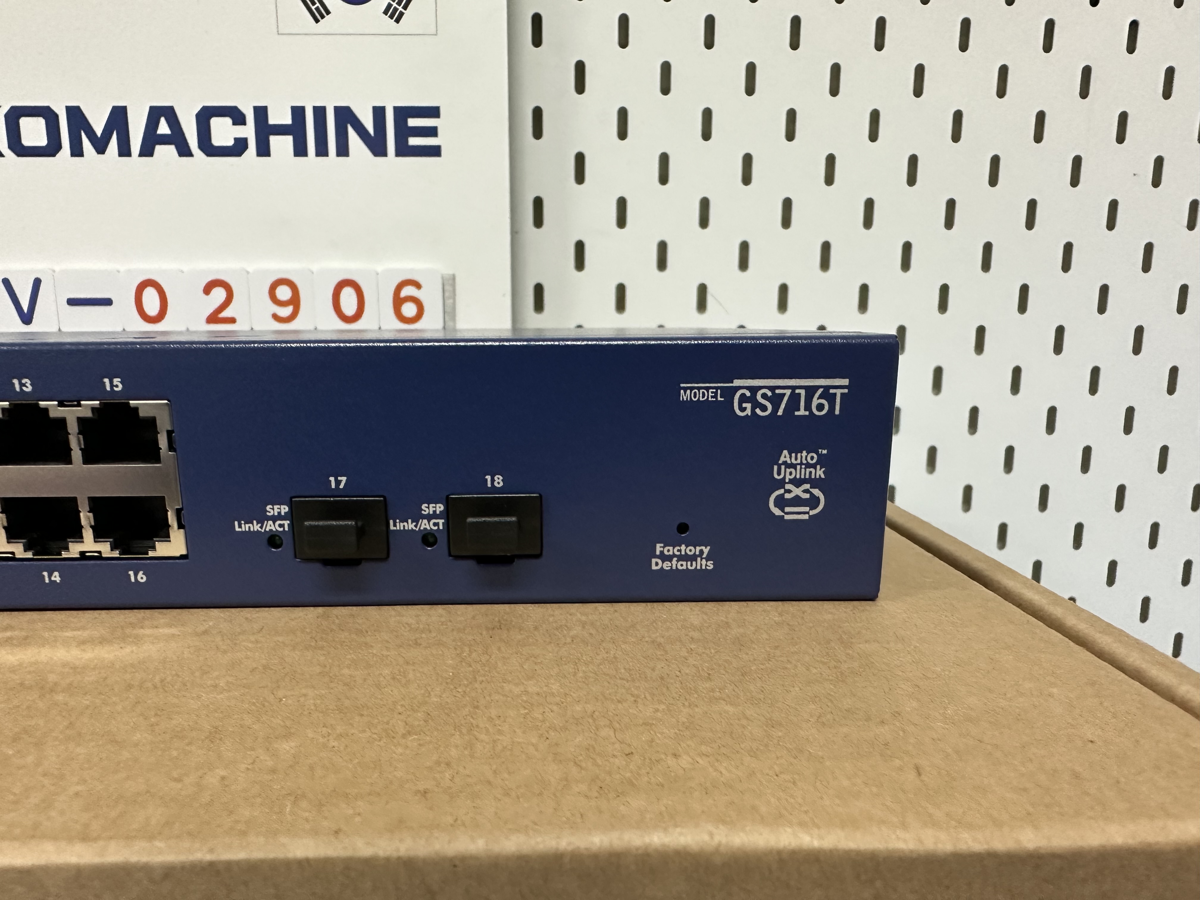 GS716TV3 / Network Connectivity / NETGEAR