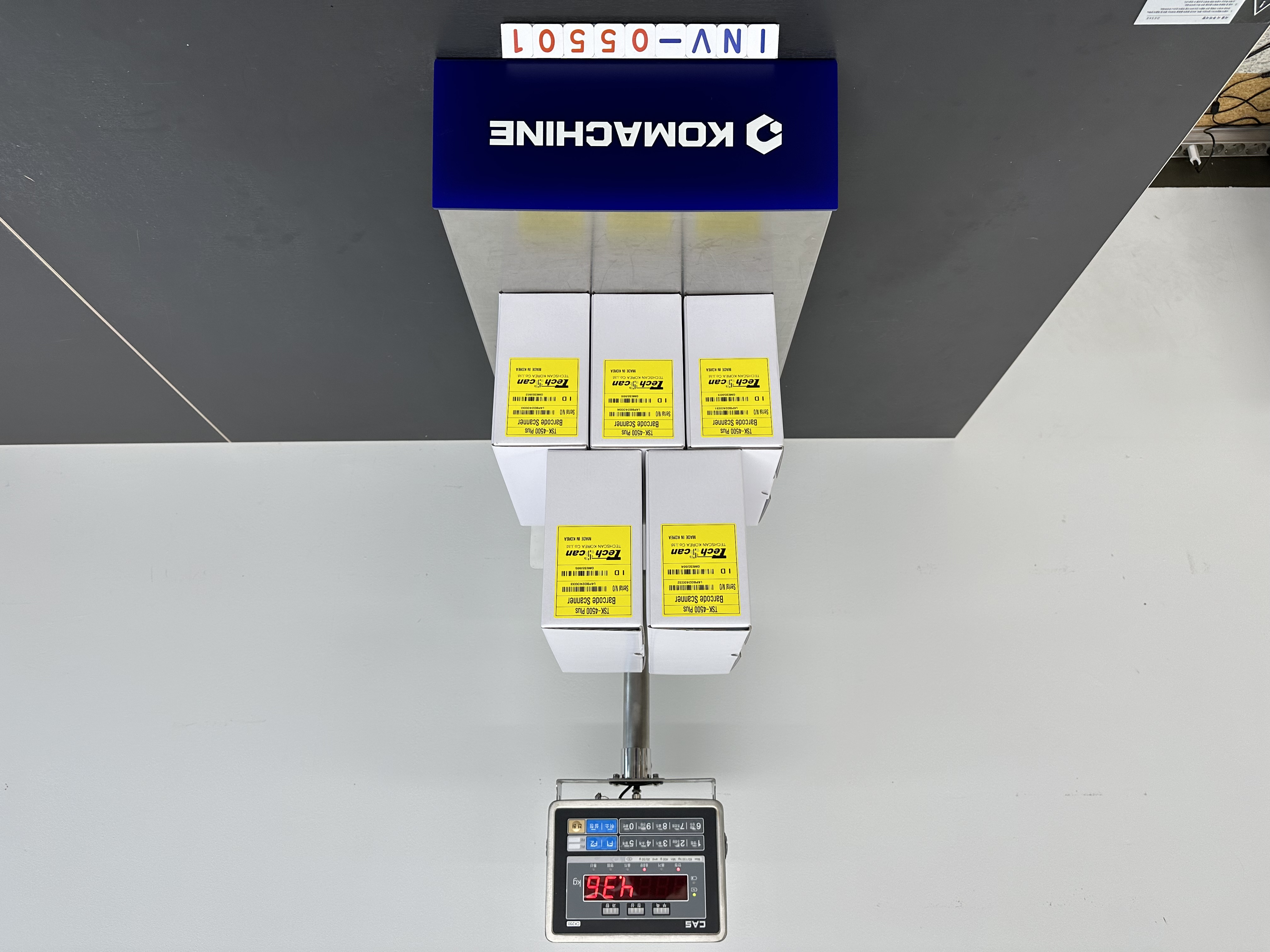 TSK-4500 PLUS / Bluetooth Laser Scanner / TECHSCAN KOREA
