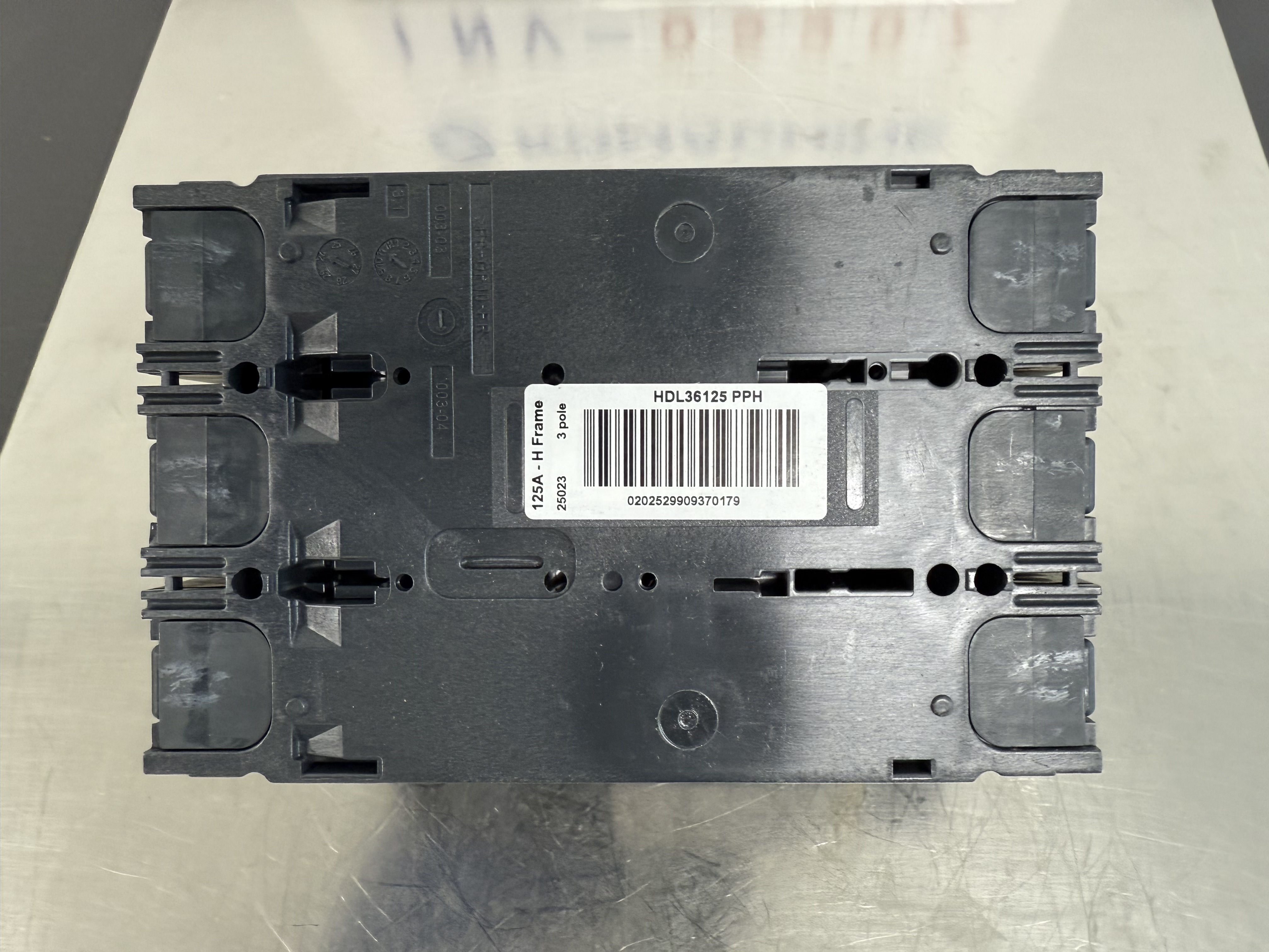 HDL36125 / SQD Powerpact MCCB H-FRAME 600V 14KA 3P 125A / SCHNEIDER ...