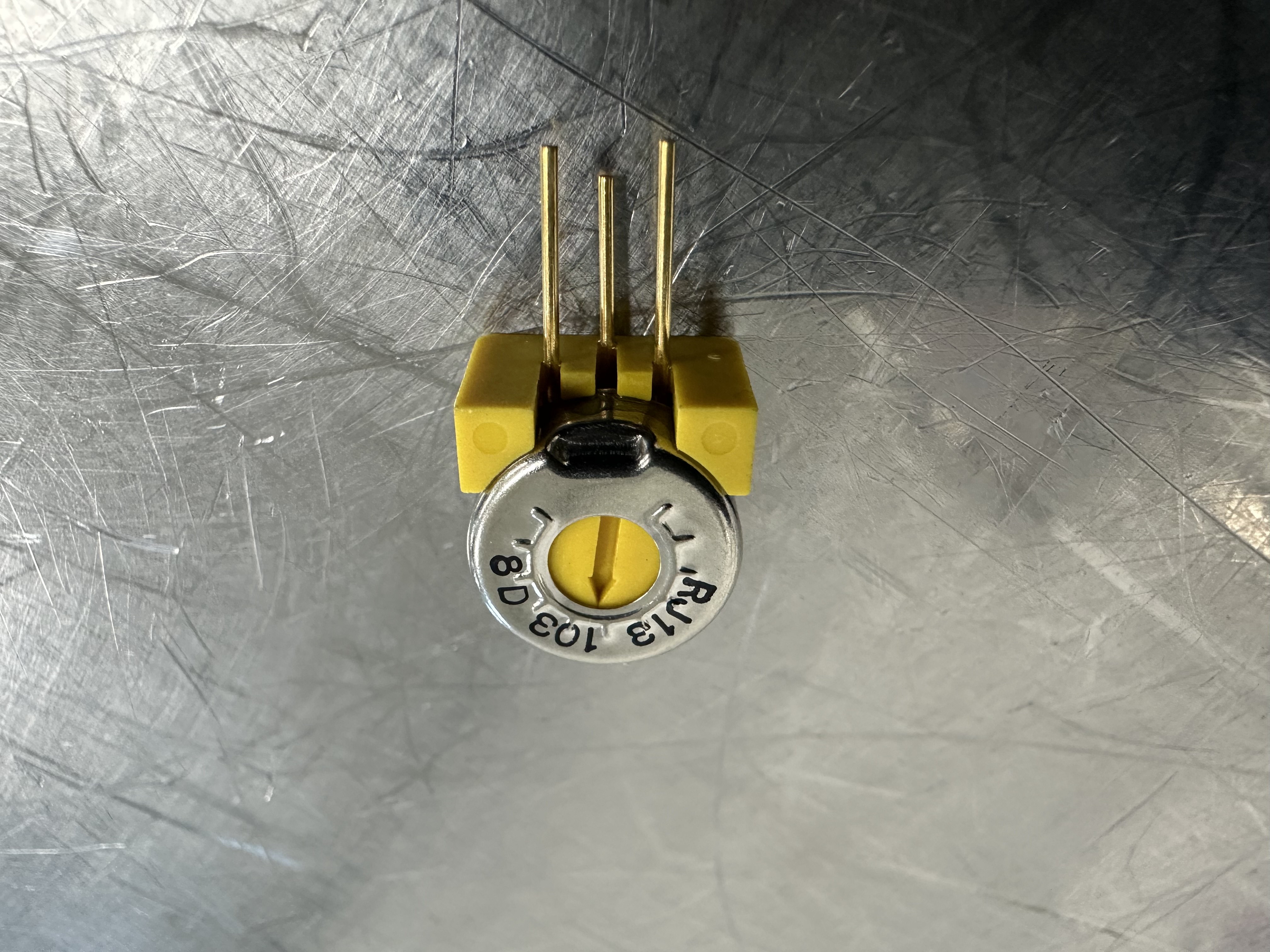 RJ-13S 10K ohm / Single Turn Cermet Trimmers / NIDEC CORPORATION