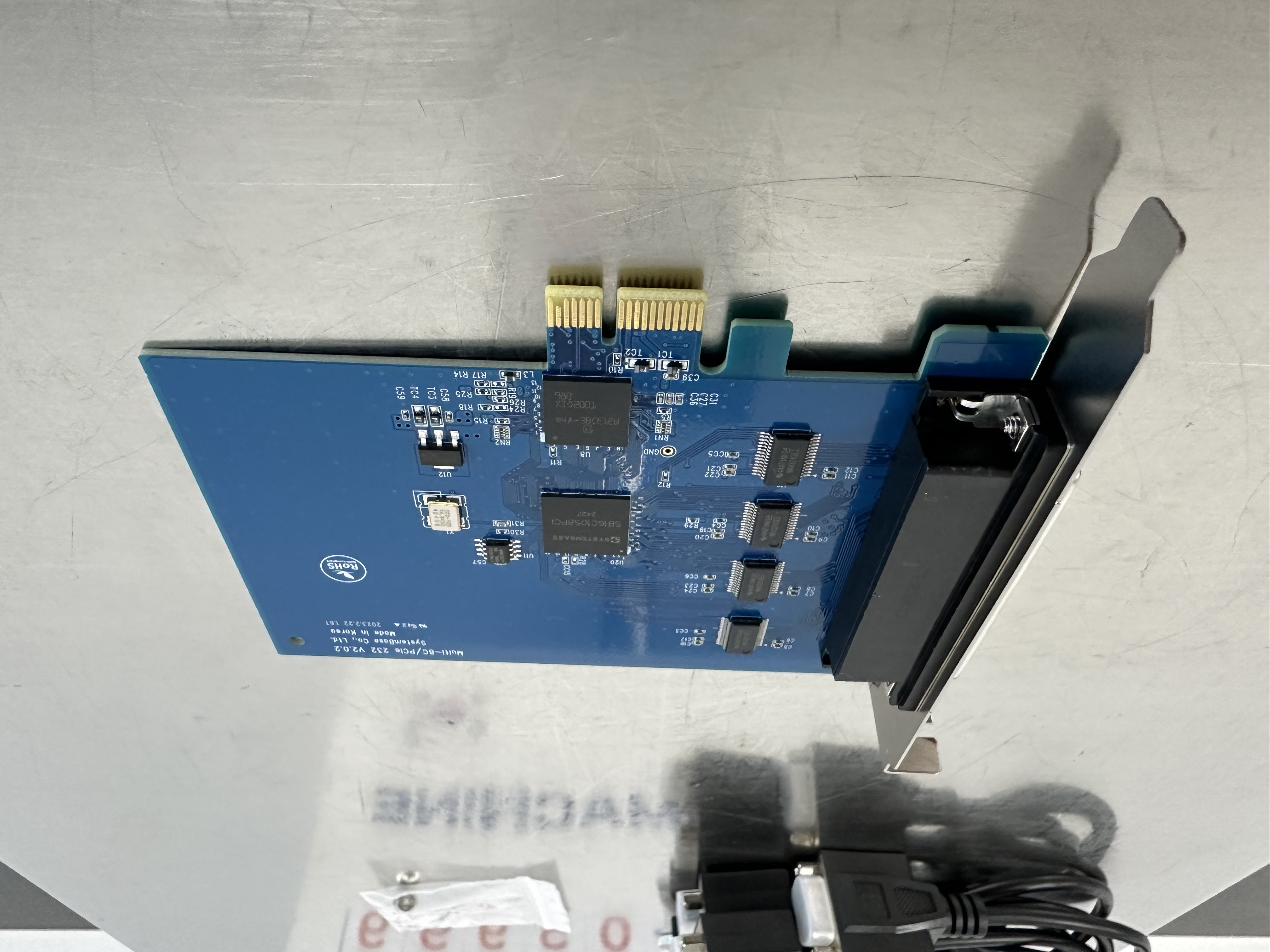 Multi-8C / PCIe RS232 / 8 Port Serial Communication Card / SYSTEMBASE