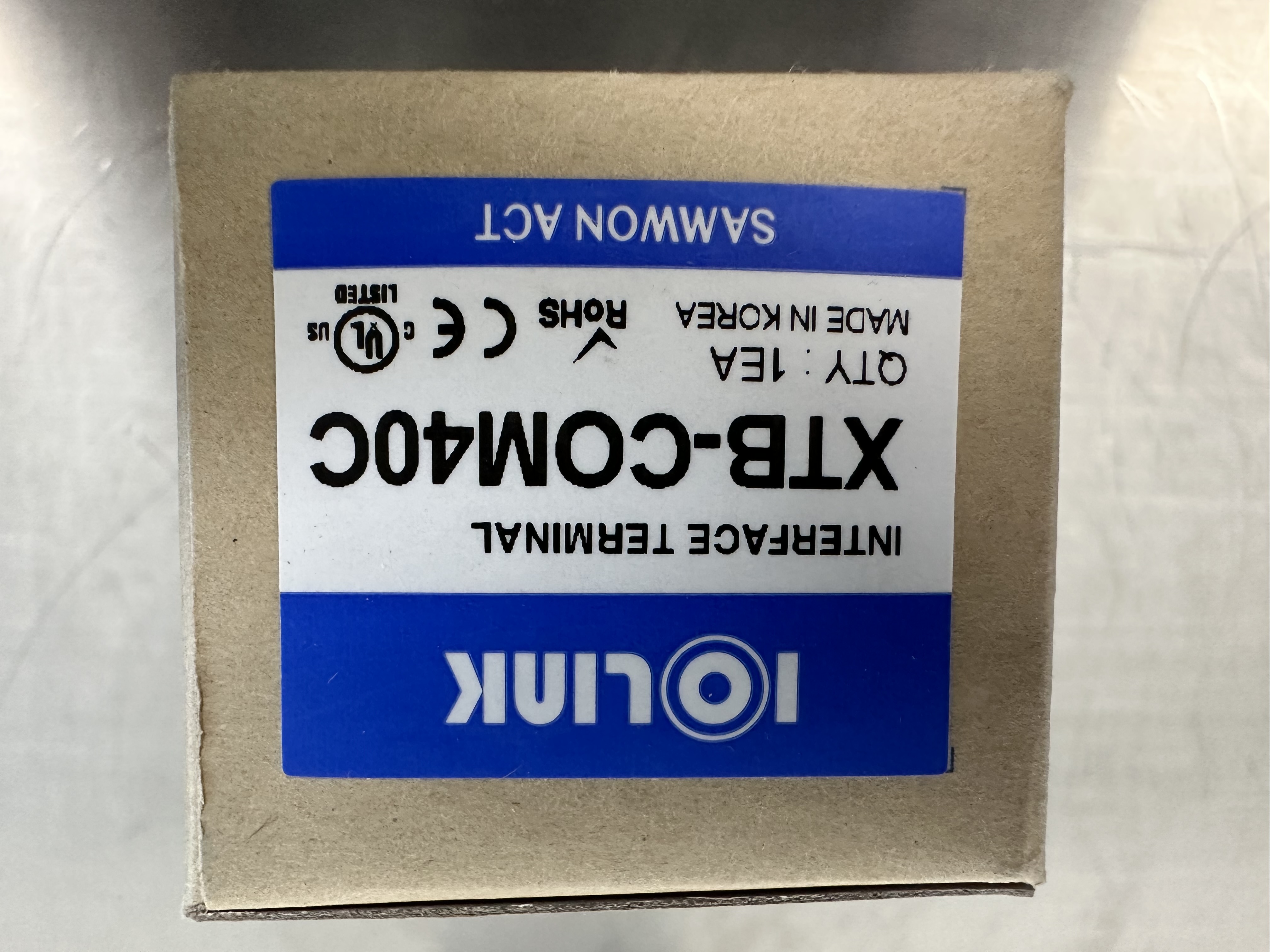 XTB-COM40C / Interface Terminal / SAMWON ACT (IOLINK)