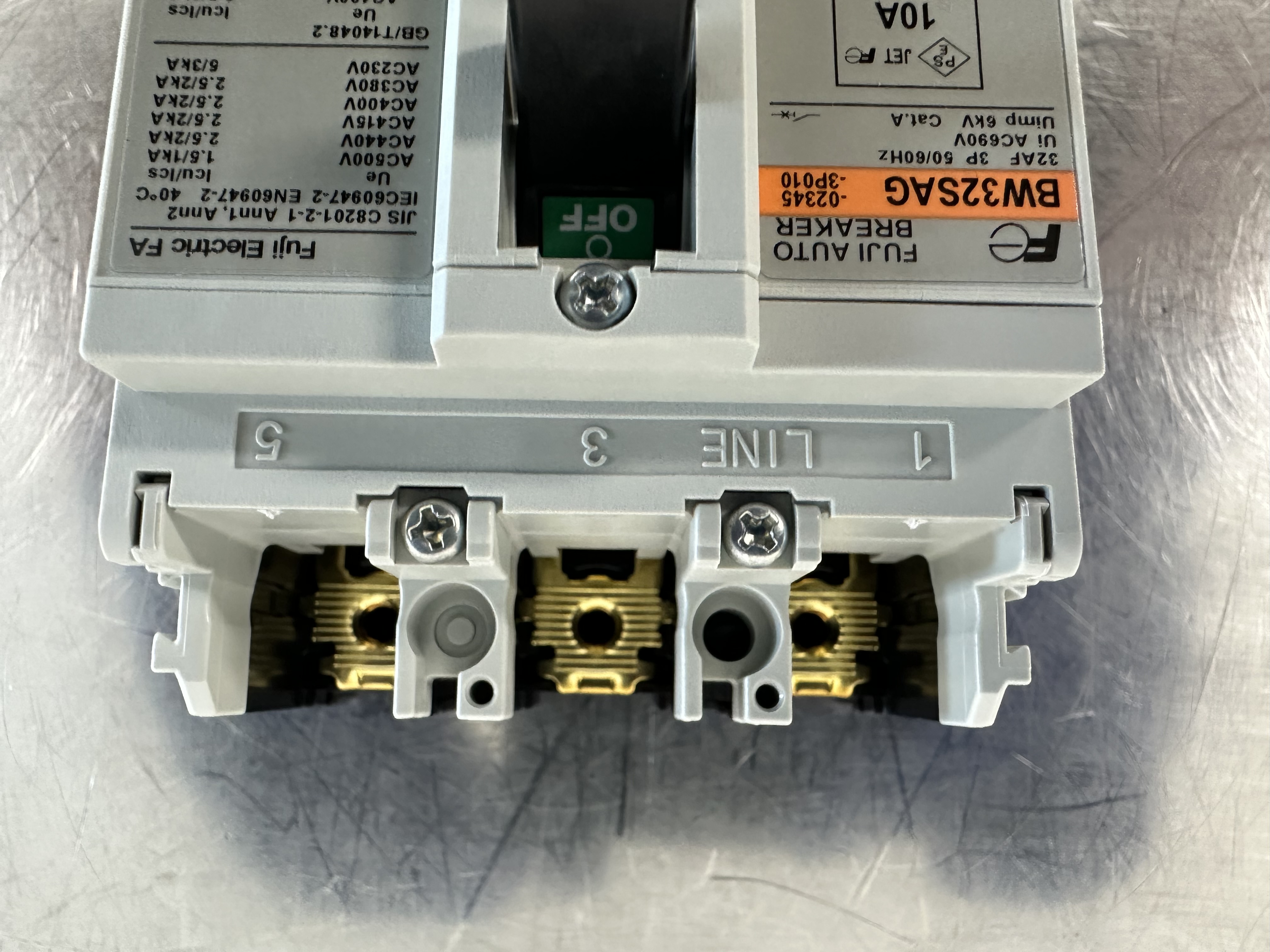 BW32SAG-3P010 / MCCB Auto Breaker / FUJI ELECTRIC