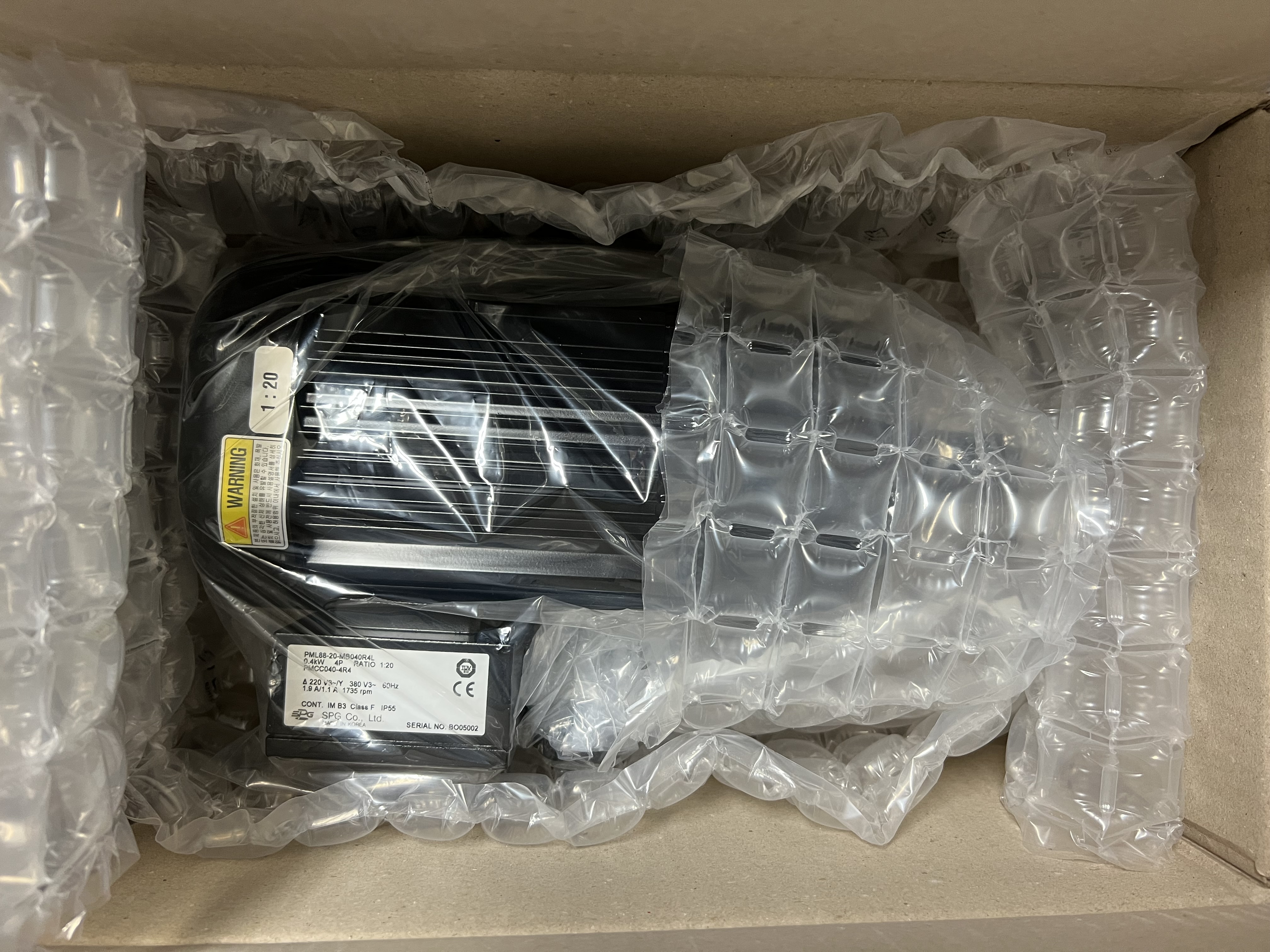 PML88-20-MB040R4L / Geard Motor / SPG