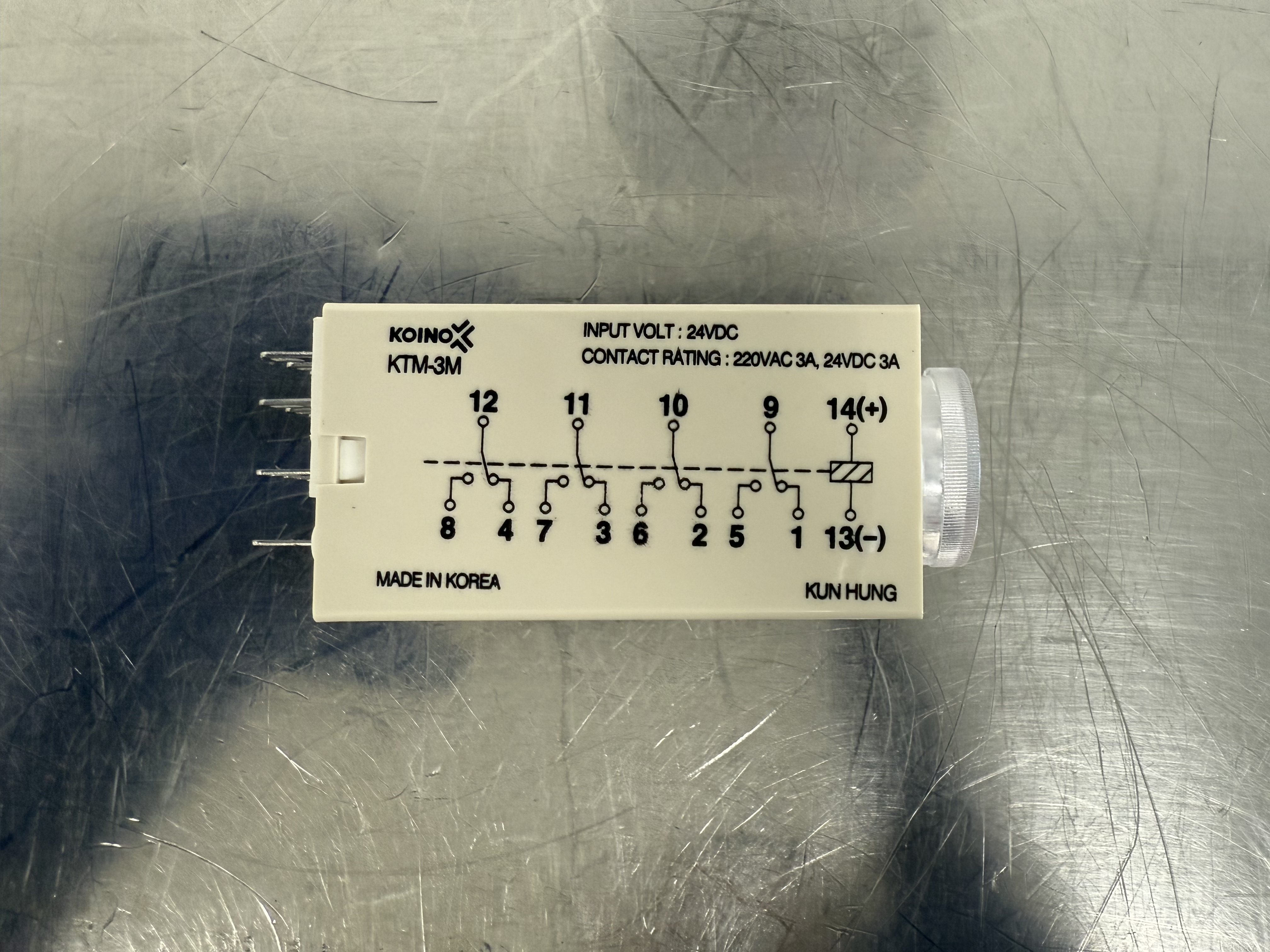 KH-KTM-3M-10S-D2 / KOINO Timing Relay / KUN HUNG ELECTRIC (KOINO)