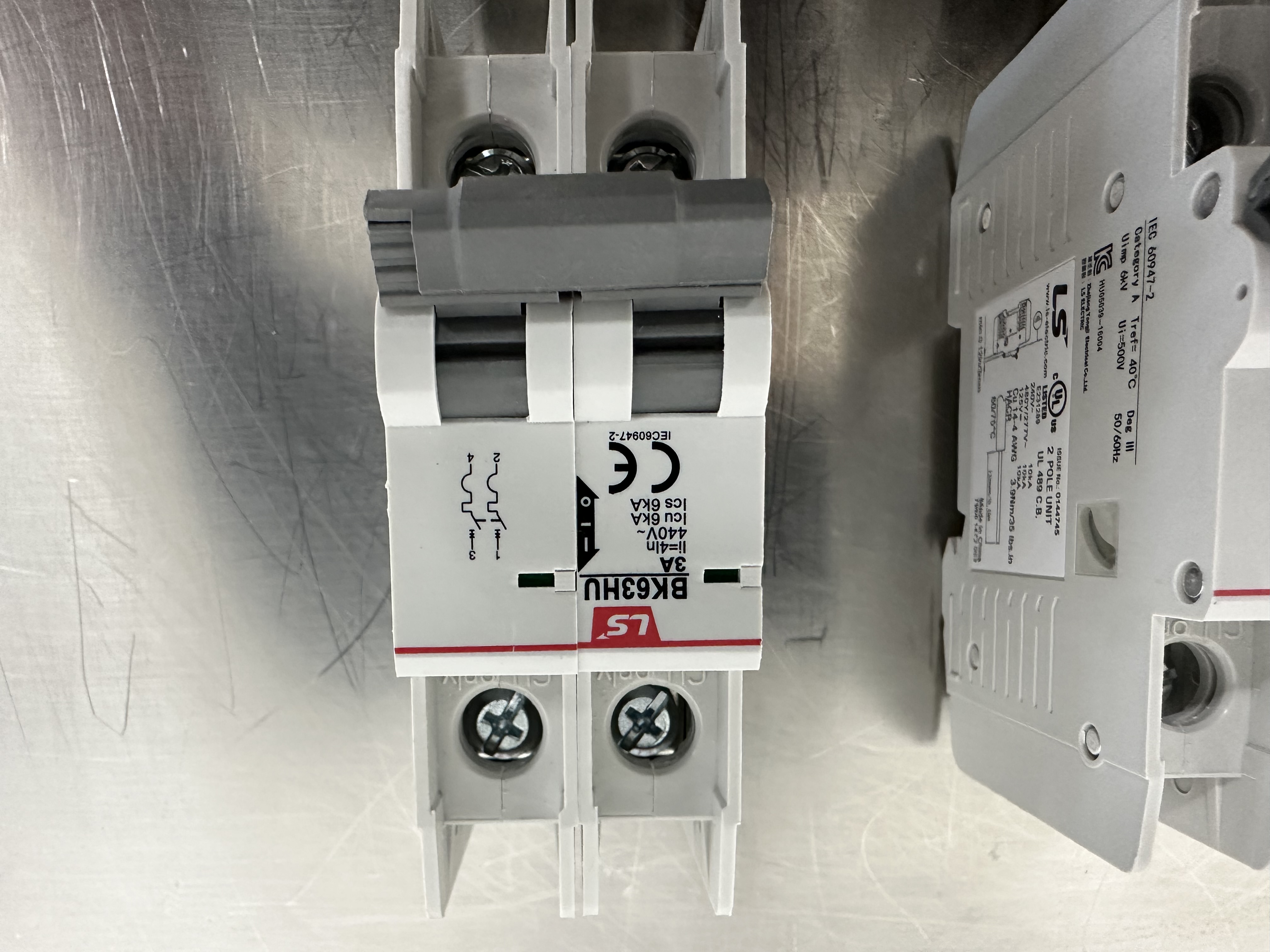BK63HU-2P-B-1A / MCB-Minature Circuit Breaker / LS ELECTRIC