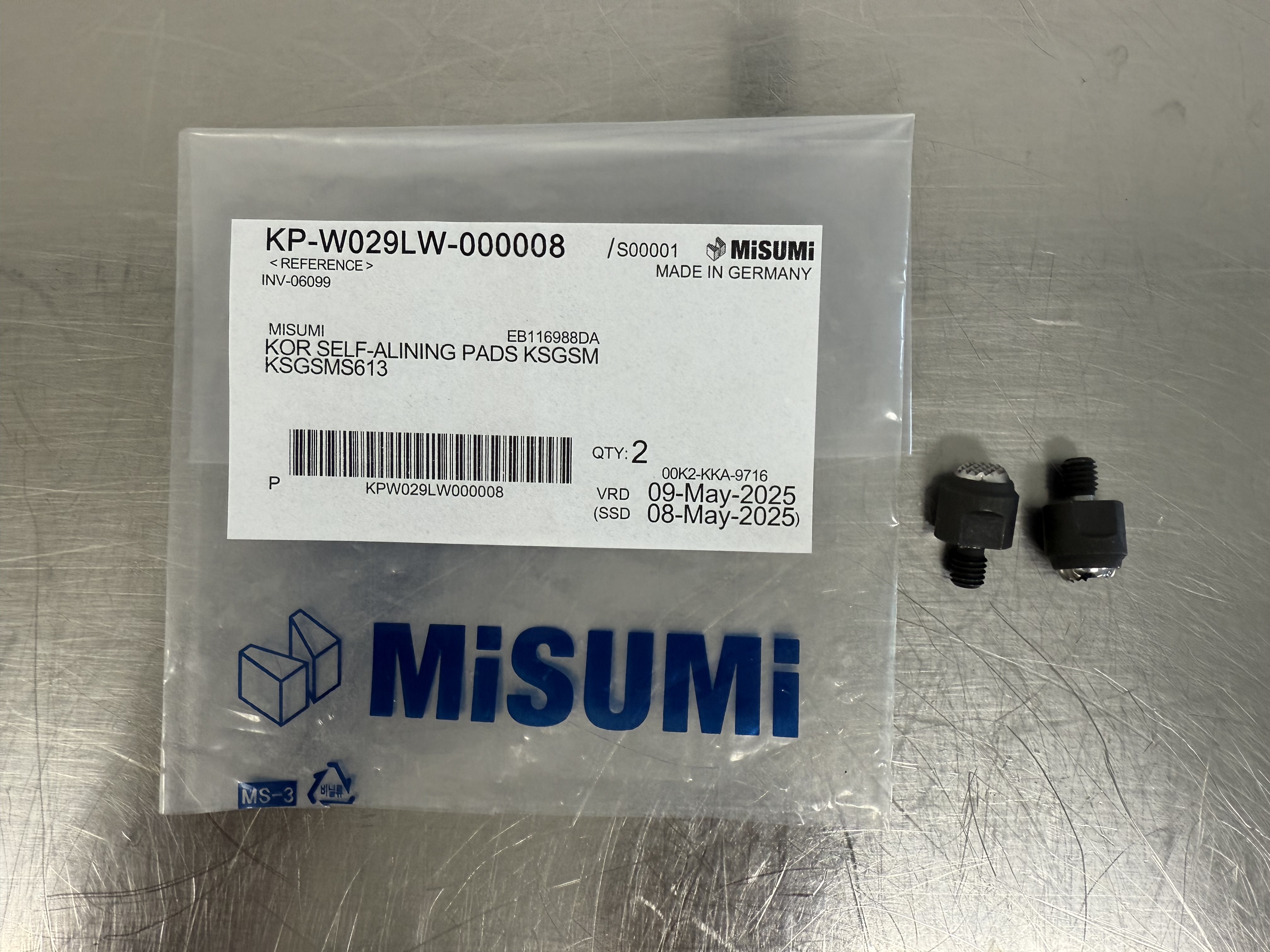 KSGSMS613 / Aligning Pads / MISUMI