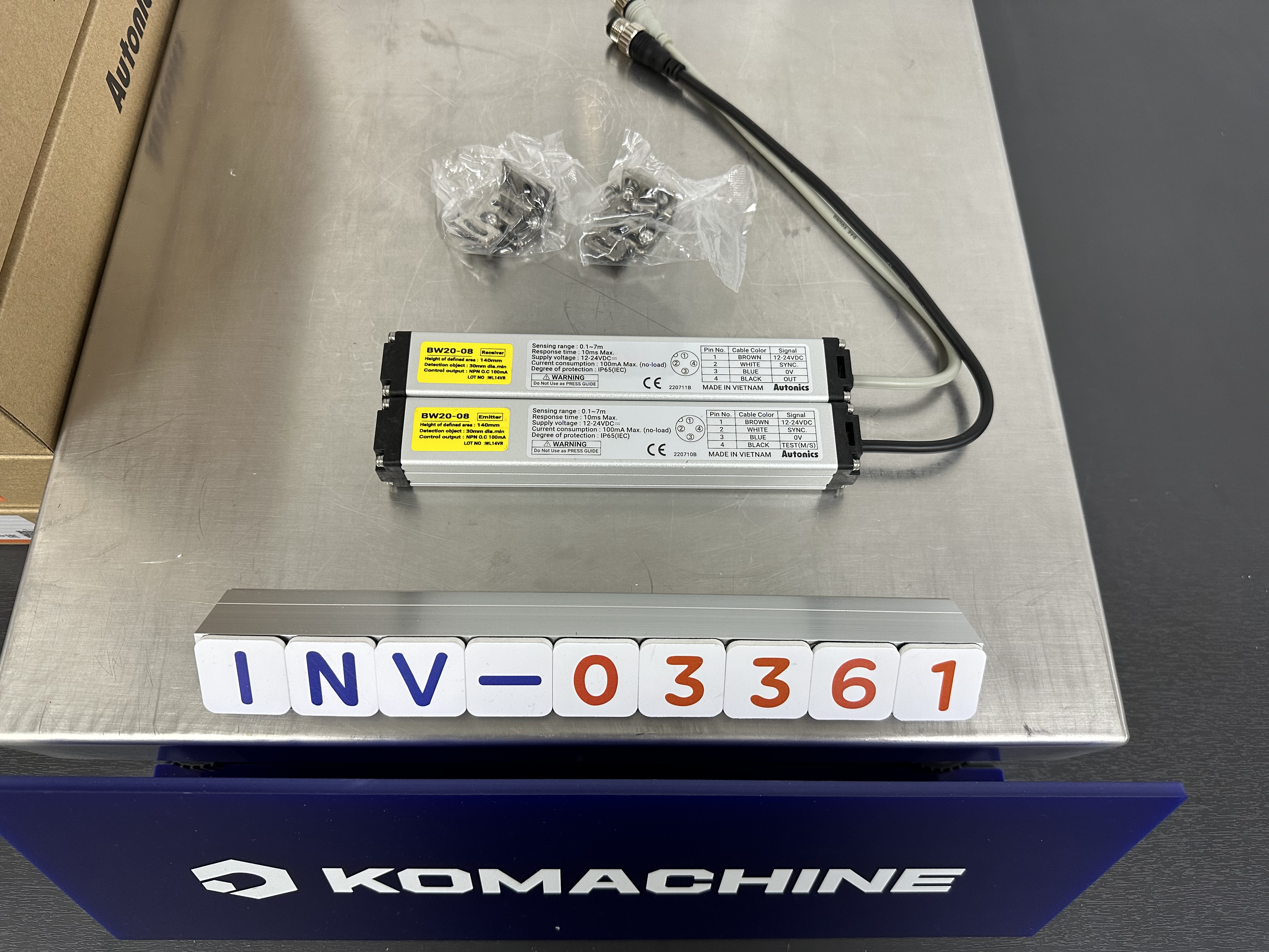 BW20-08 / Area Sensor / AUTONICS