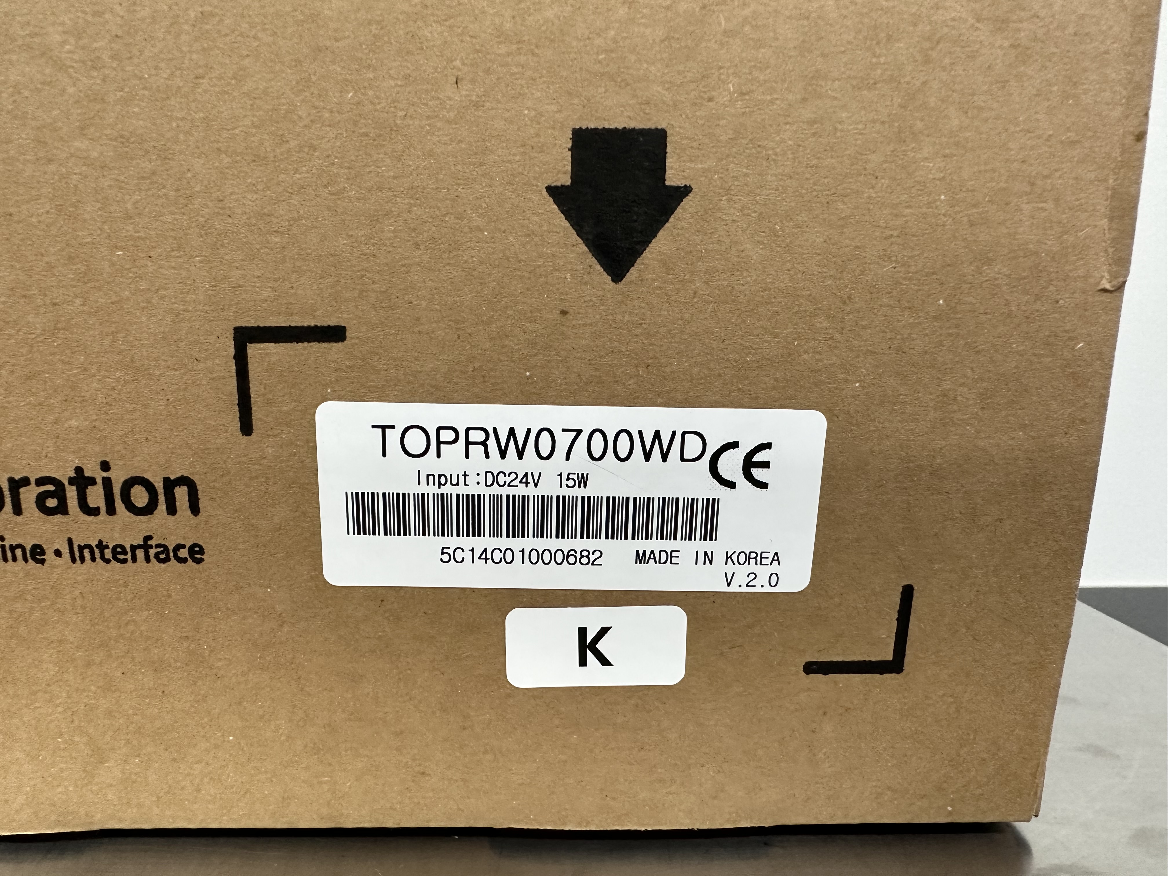 TOPRW0700WD / Touch Screen / M2I