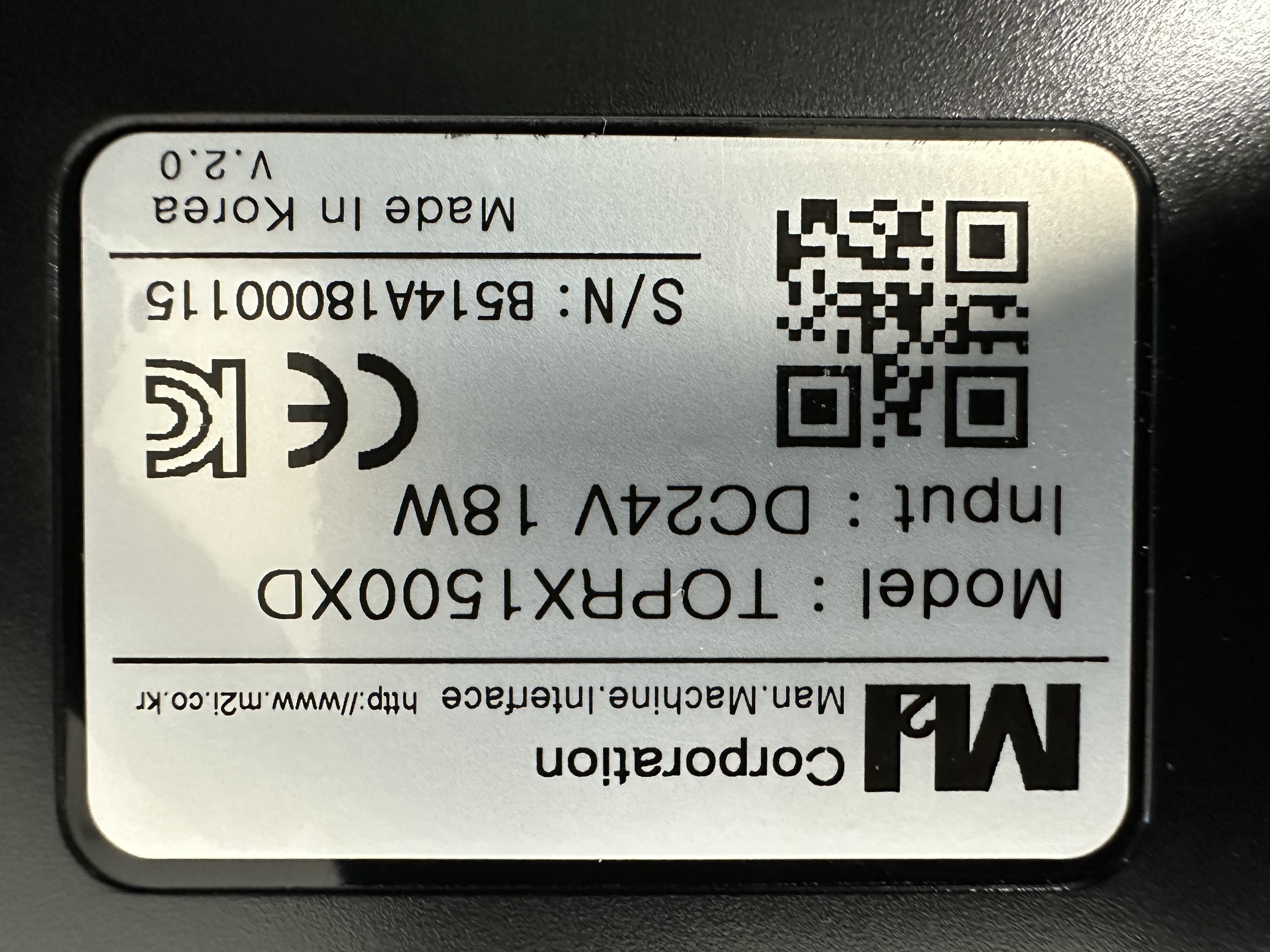 TOPRX1500XD / Touch Panel / M2I