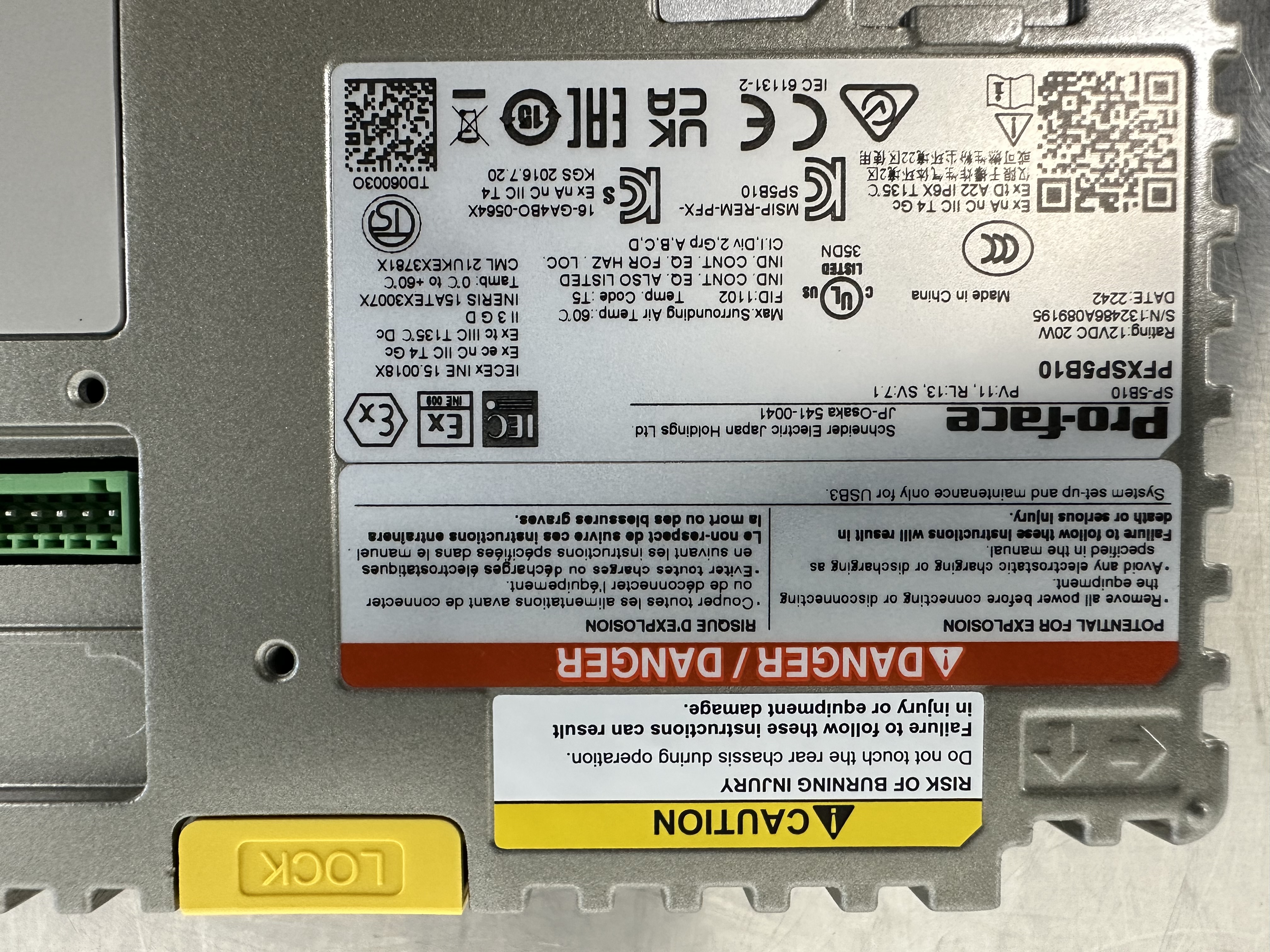 PFXSP5B10 / Module For HMI / PRO-FACE (PROFACE)