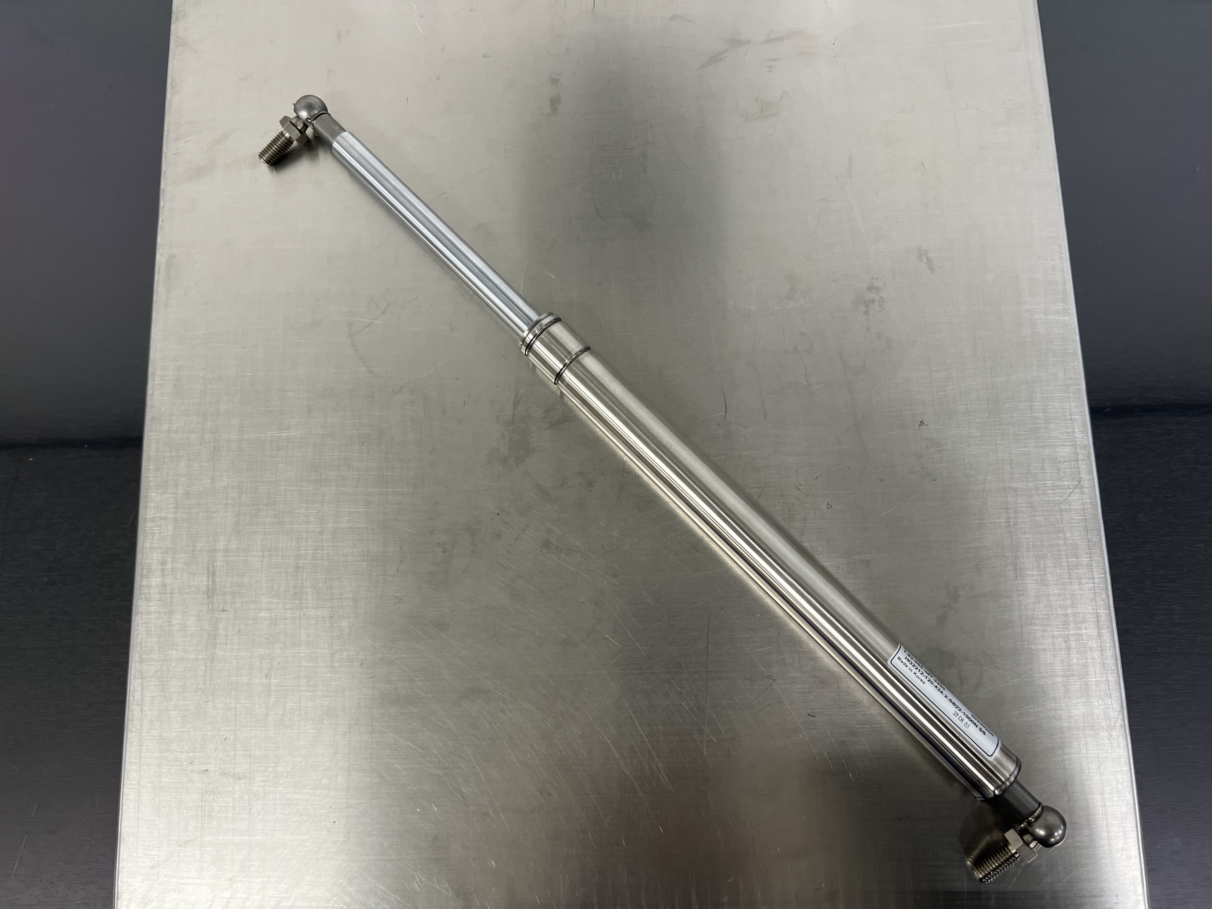 HG2212-120-0424-2-SB22-1000N-SS / Gas Spring / HANSAN LINEAR SYSTEM