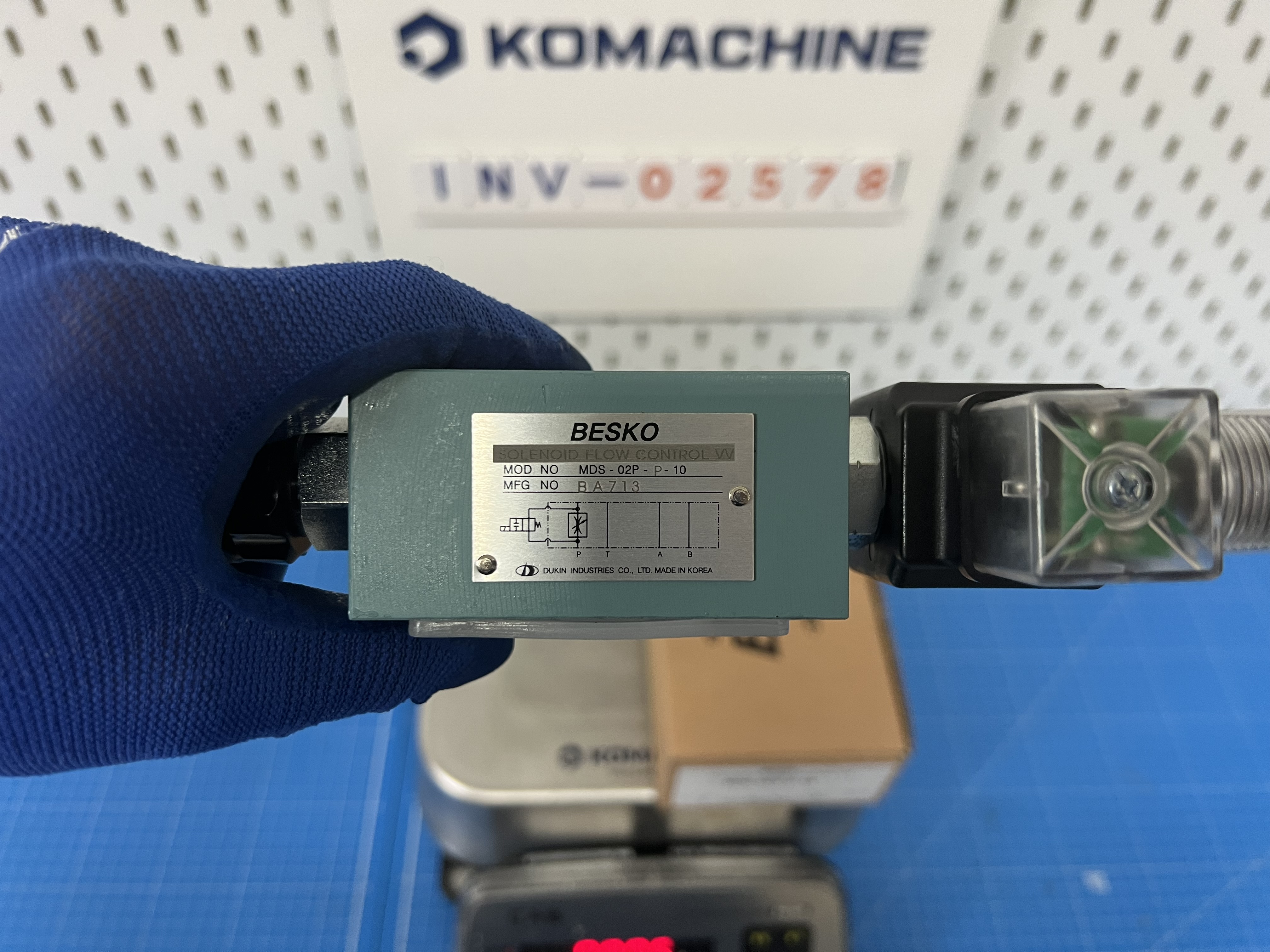 MDS-02P-P-10 / Solenoid Flow Control Valve / DUKIN INDUSTRIES (BESKO)