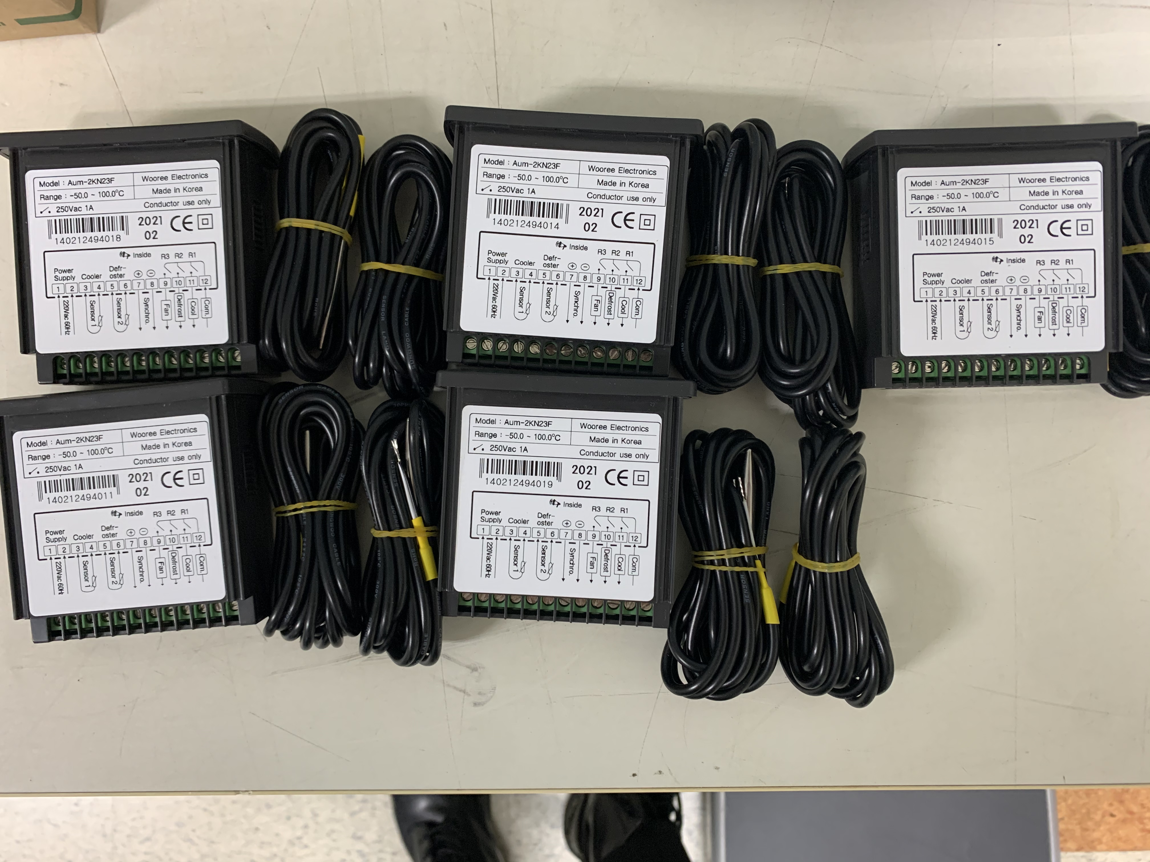AUM-2KN23F / Cooling Only Controllers / WOOREE ELECTRONICS