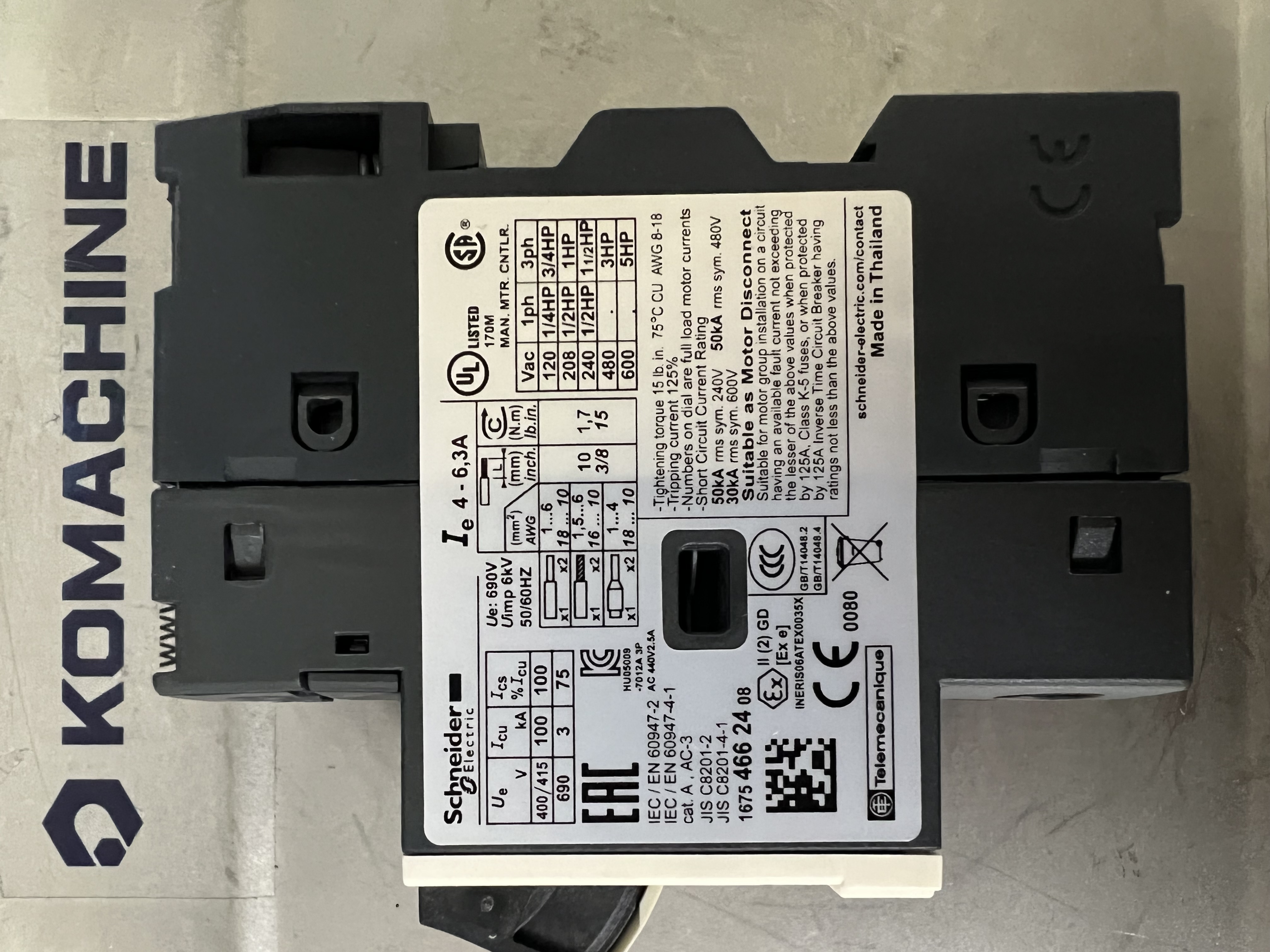 GV2ME10 / Circuit Breaker / SCHNEIDER ELECTRIC