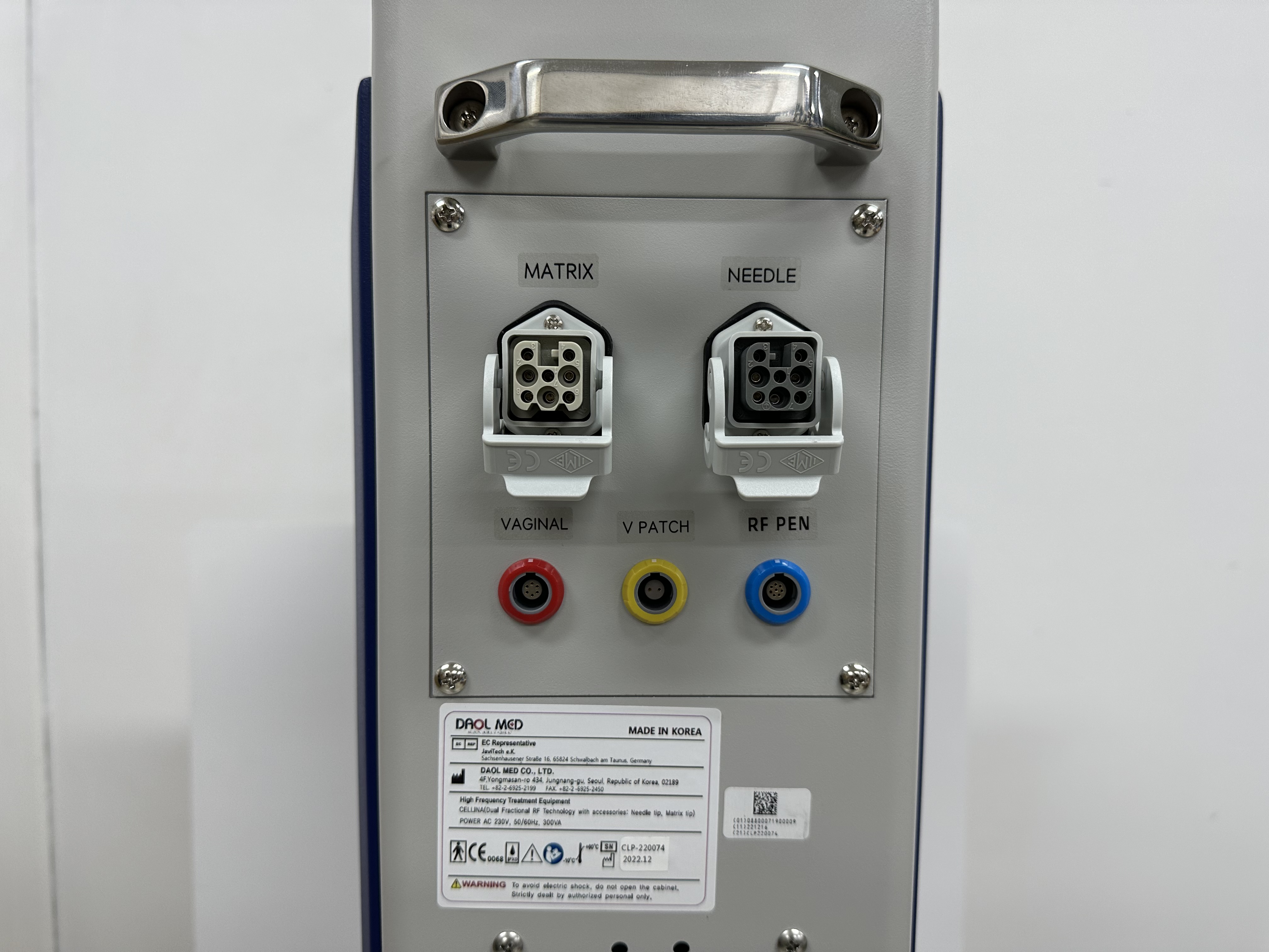 CELLINA V1 / Dual Fractional RF Technology / DAOL MED