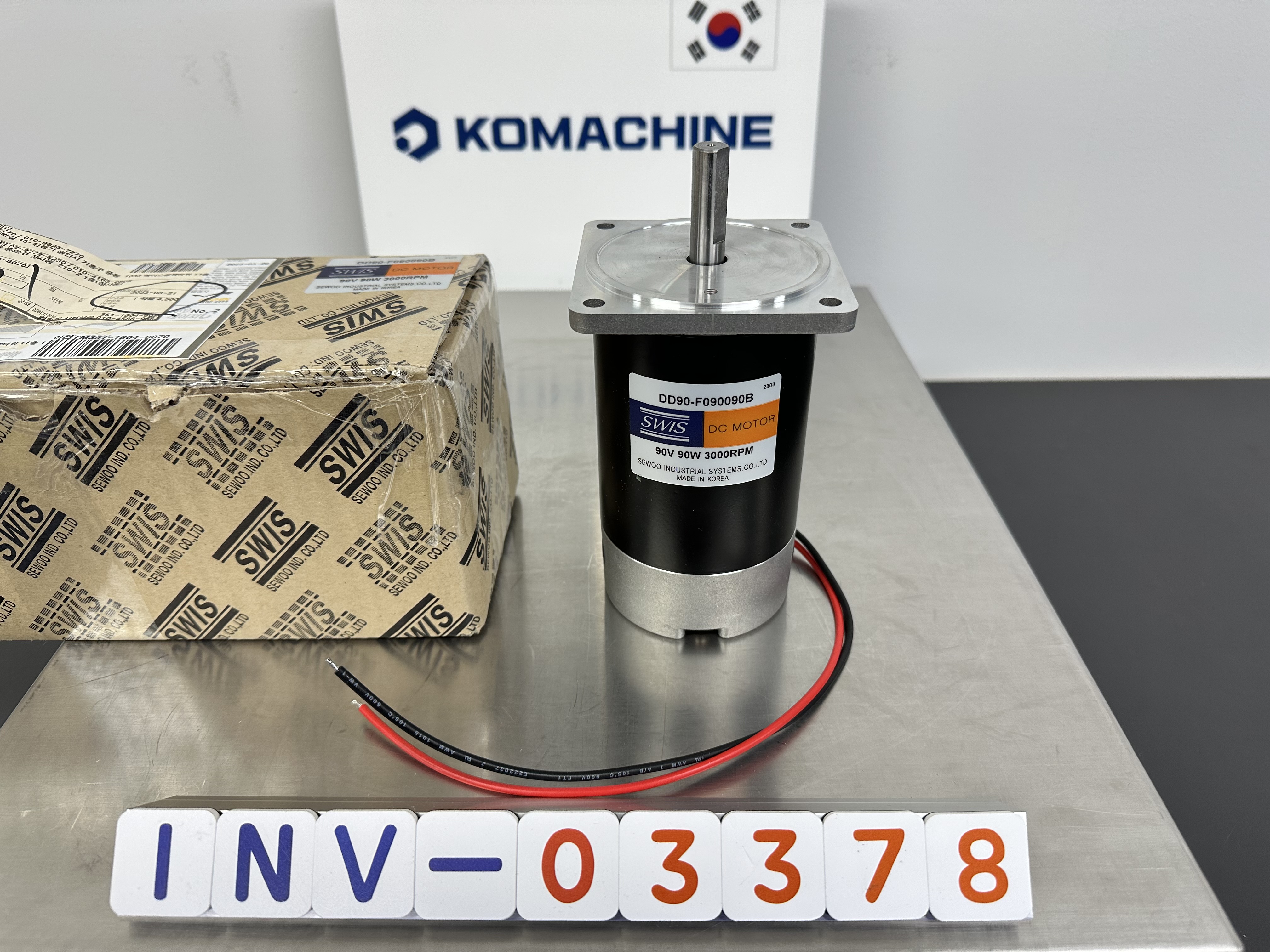 DD90-F090090 / DC Motor / SEWOO INDUSTRIAL SYSTEMS (SWIS)