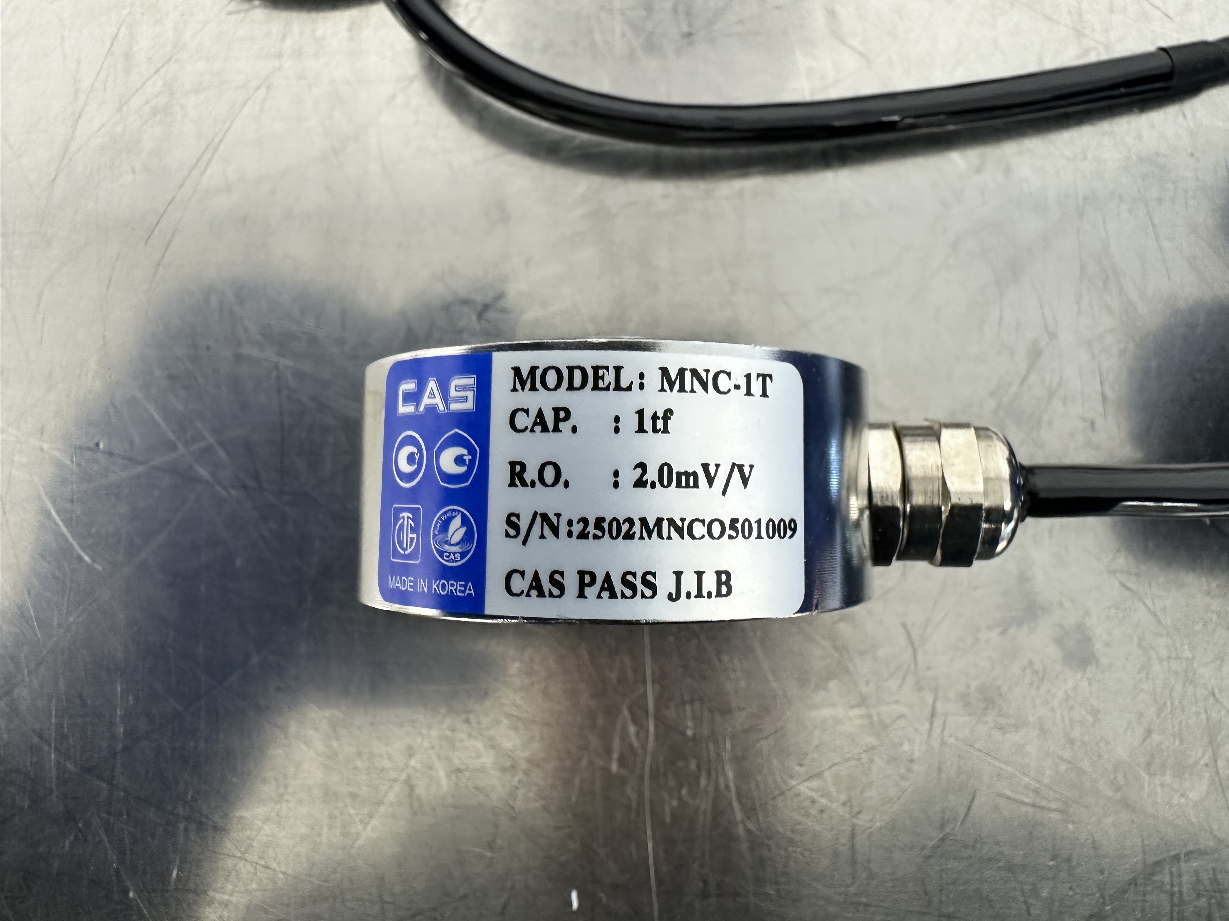 MNC-1T / Disk Load Cell / CAS