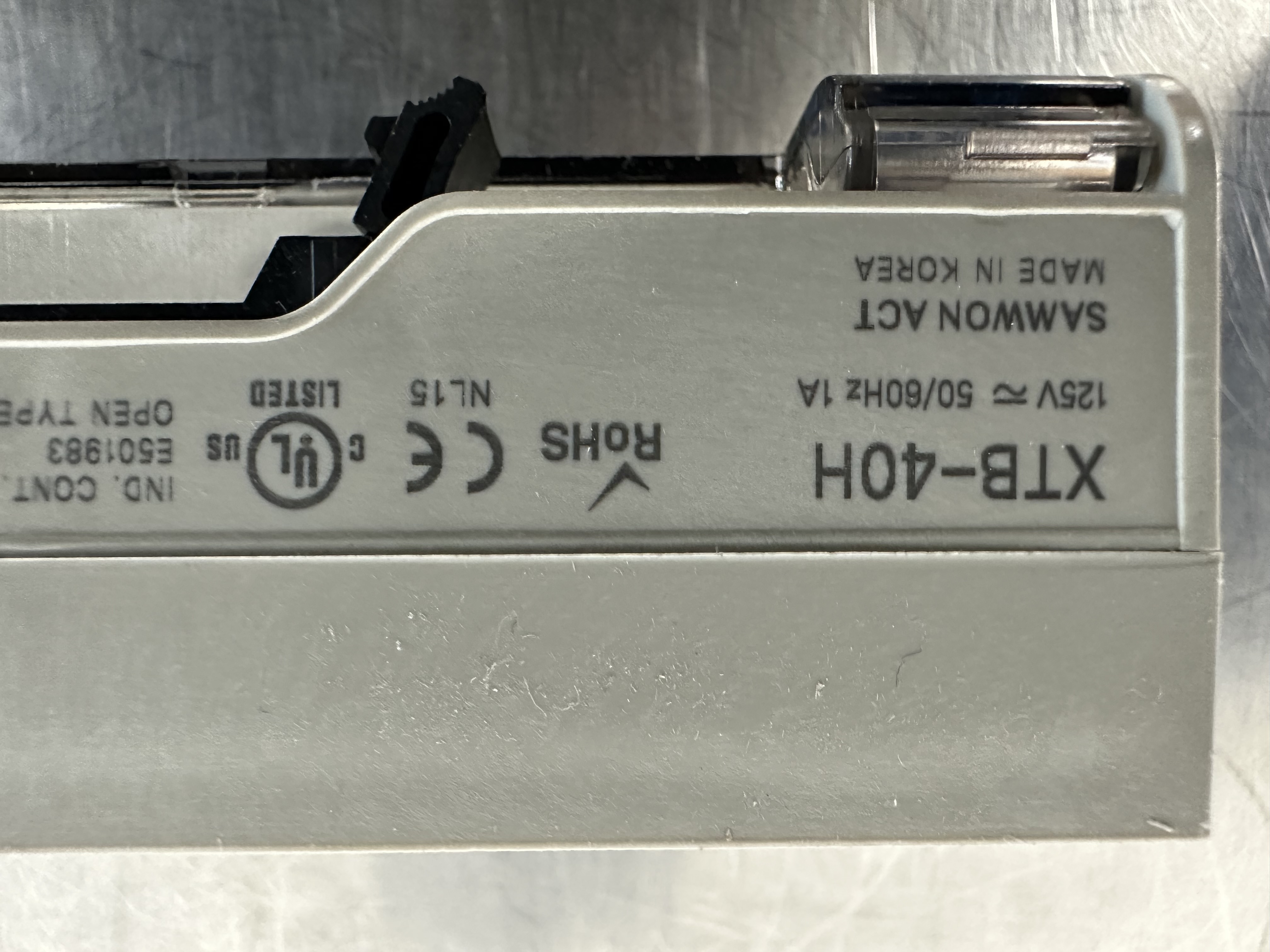 XTB-40H / Interface Terminal / SAMWON ACT
