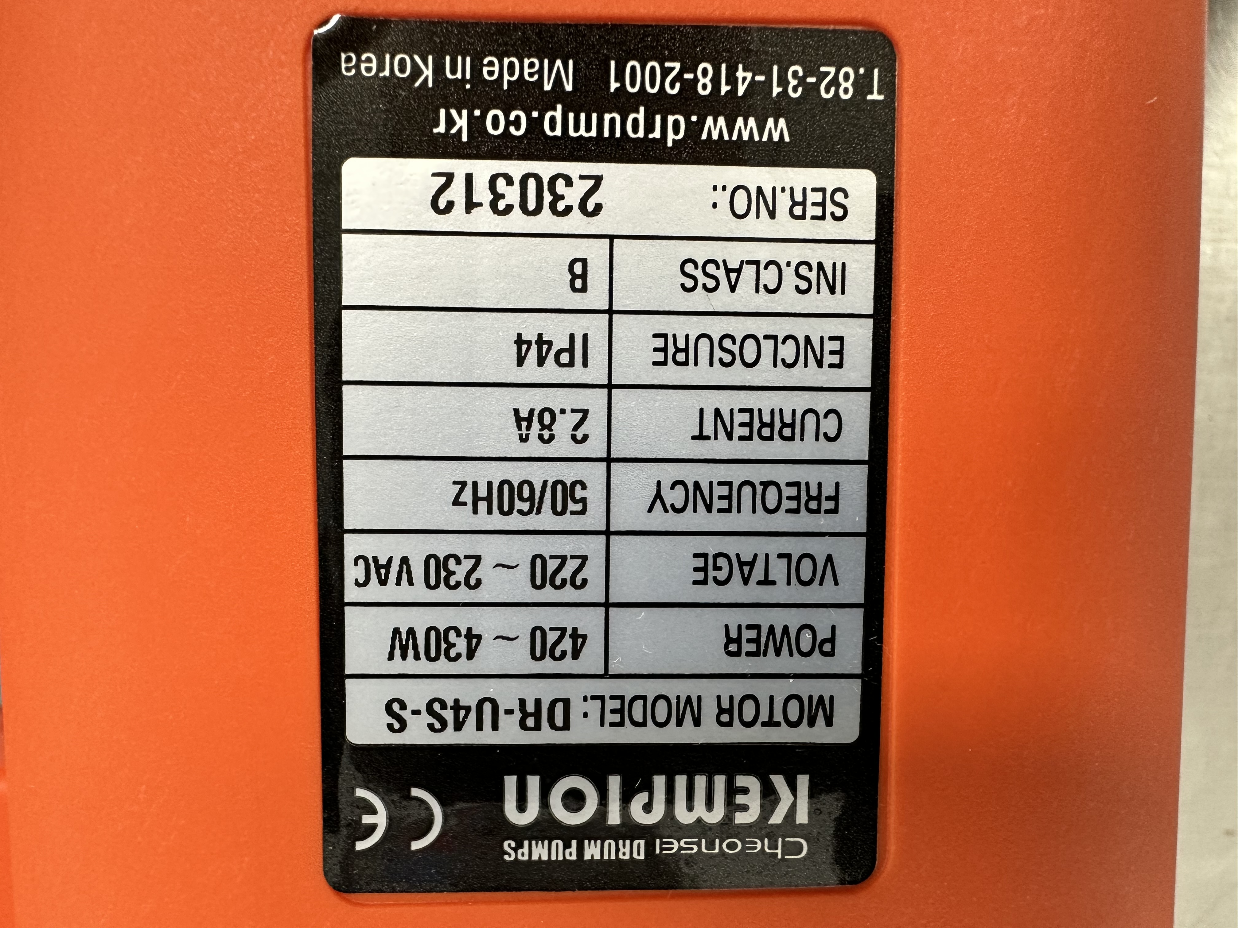DR-U4S-S / Pump Head / CHEONSEI
