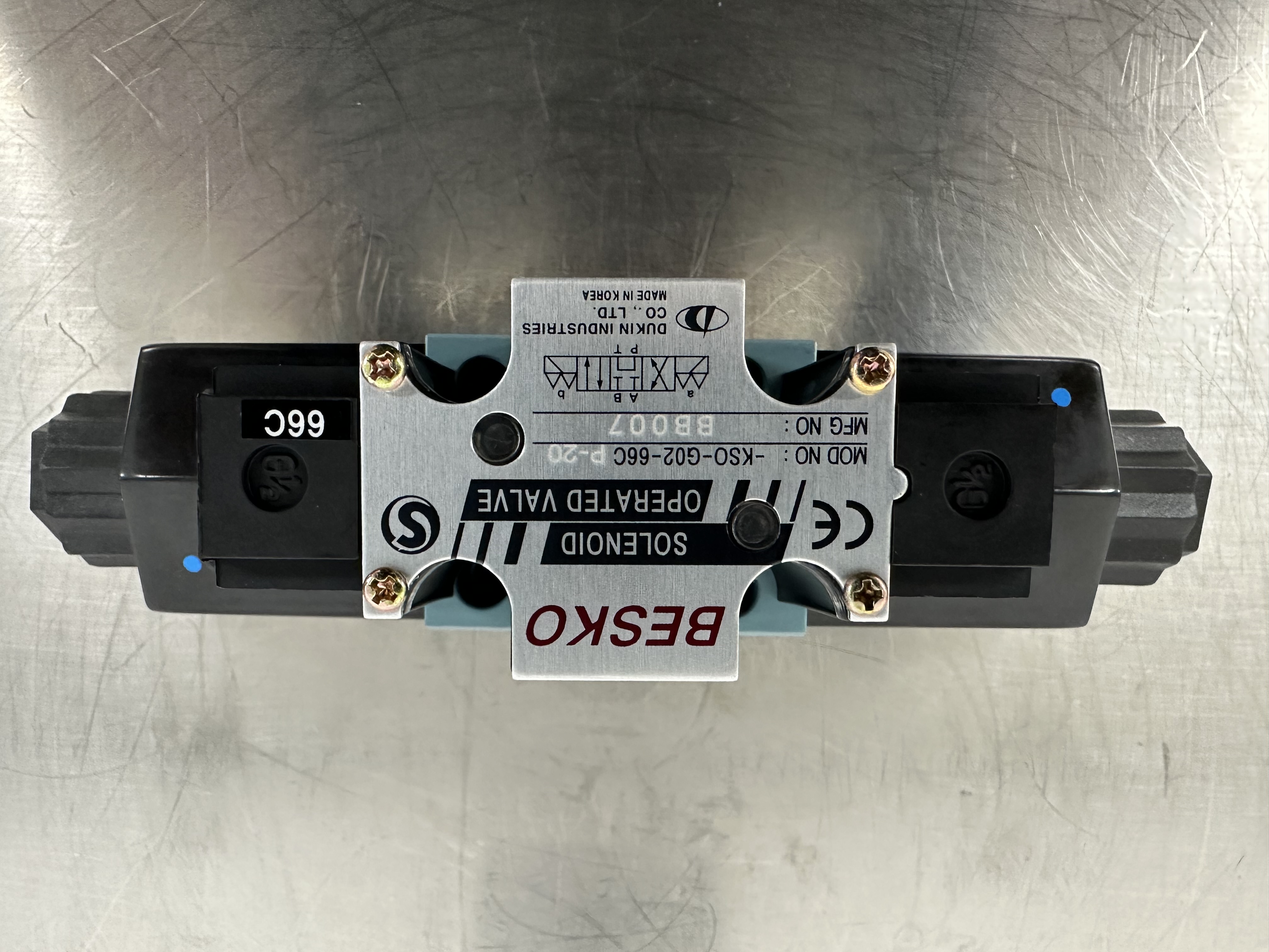KSO-G02-66CP-20 / Solenoid Operated Valve / DUKIN INDUSTRIES (BESKO)