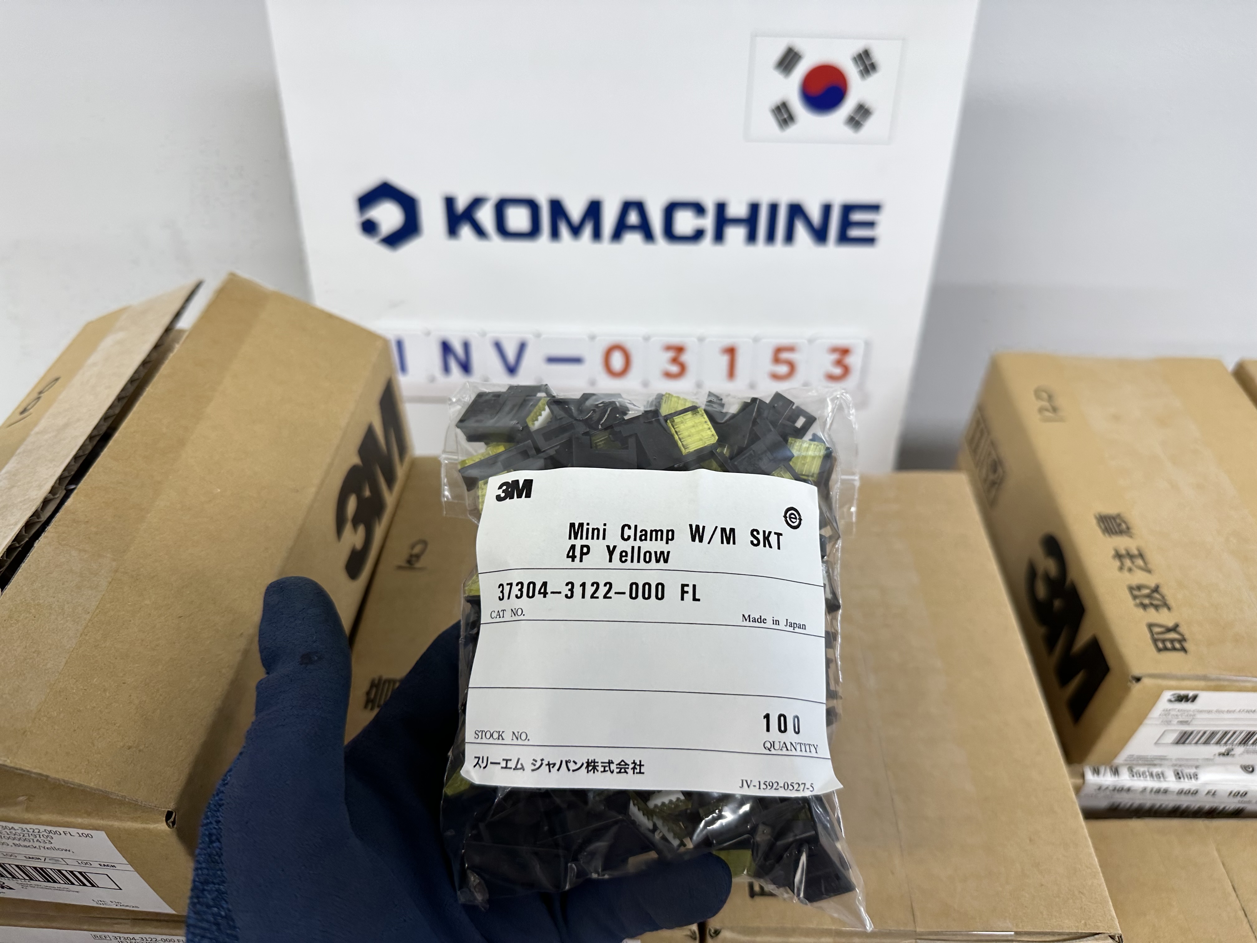 37304-3122-000FL / 3M Mini Clamp Connector / 3M