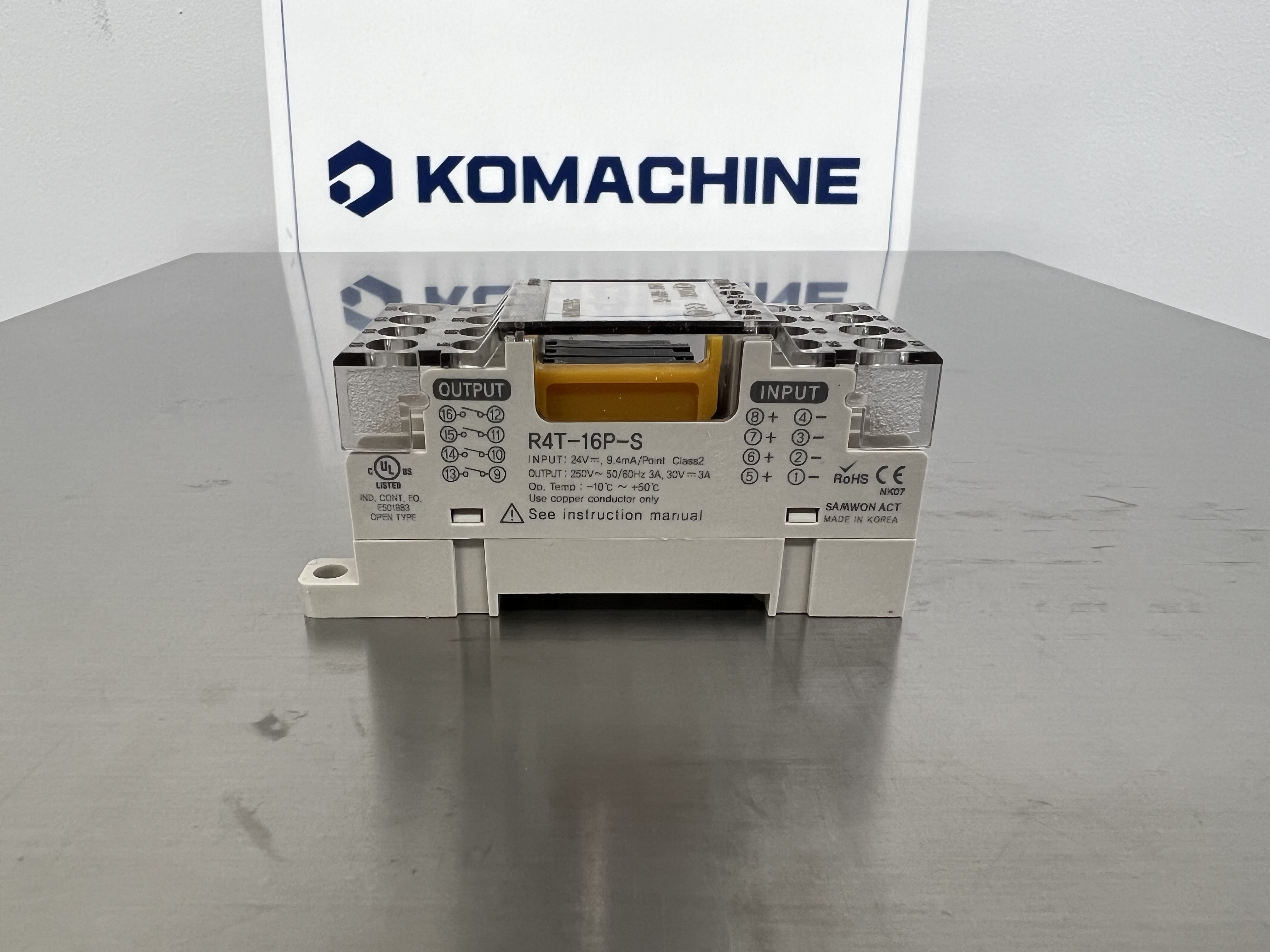 R4T-16P-S / Relay Terminal / SAMWON ACT (IOLINK)