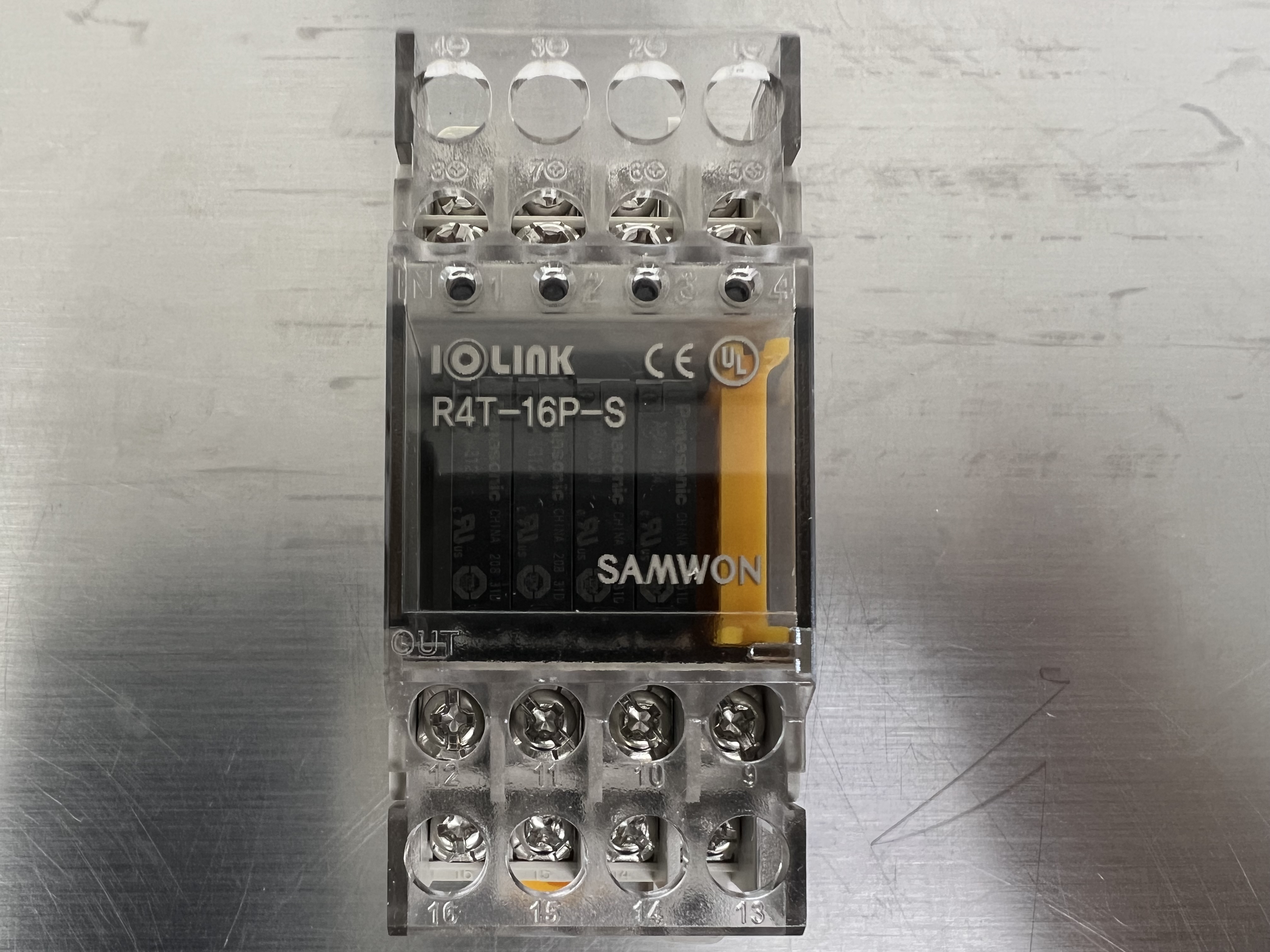 R4T-16P-S / Relay Terminal / SAMWON ACT (IOLINK)
