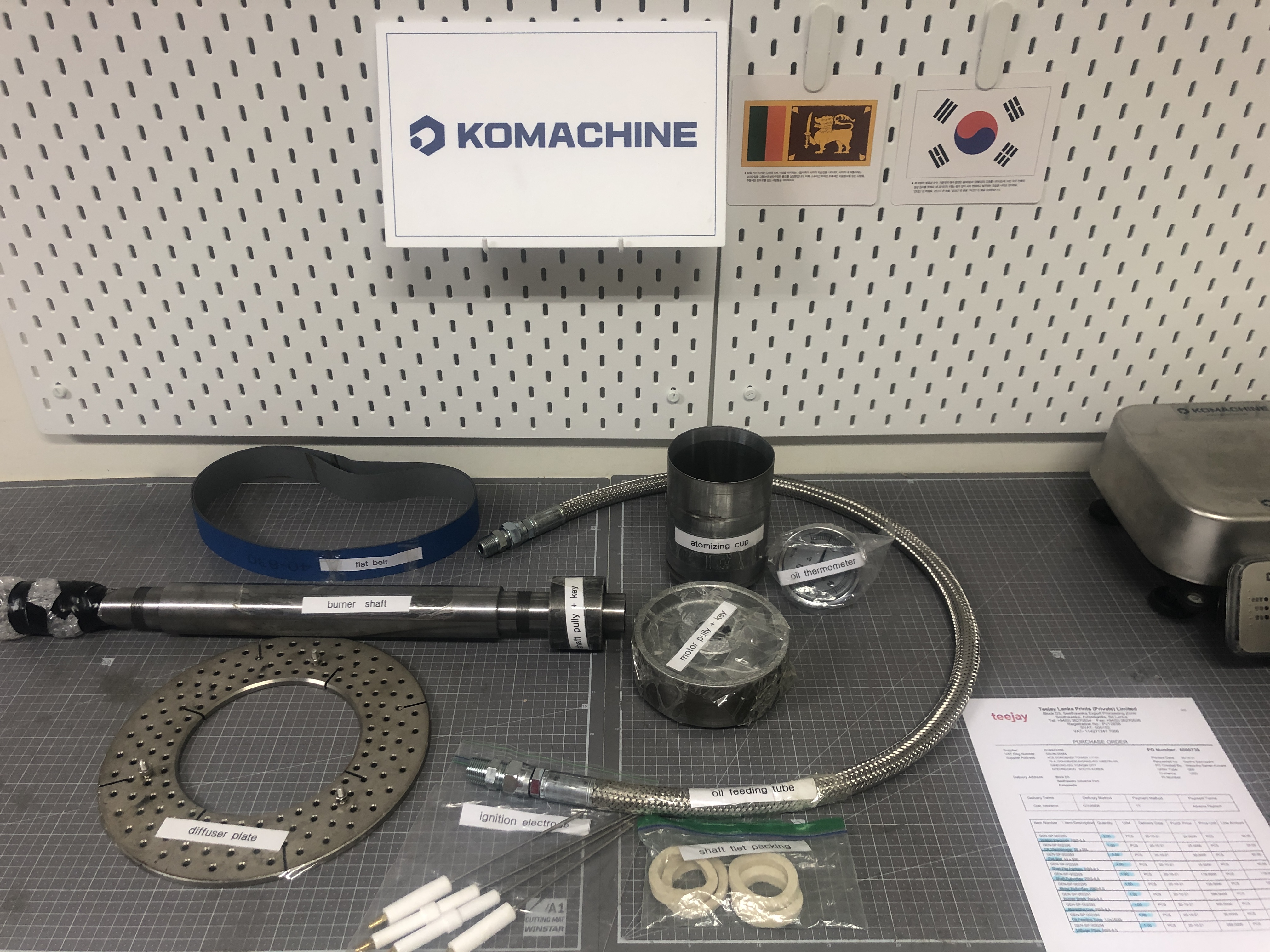 Oil Feeding Tube (1/2x1500L) / HEUNGKUK INDUSTRIES