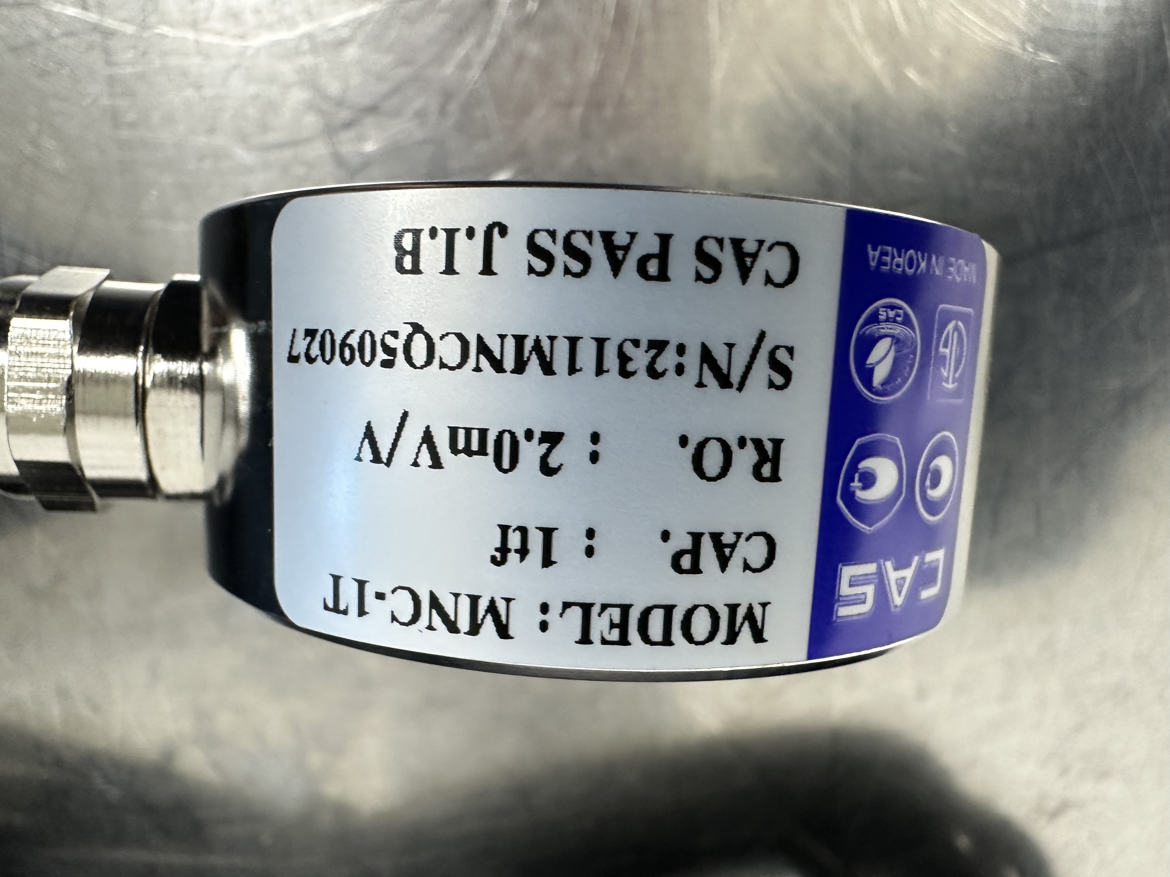 MNC-1T / Disk Load Cell / CAS