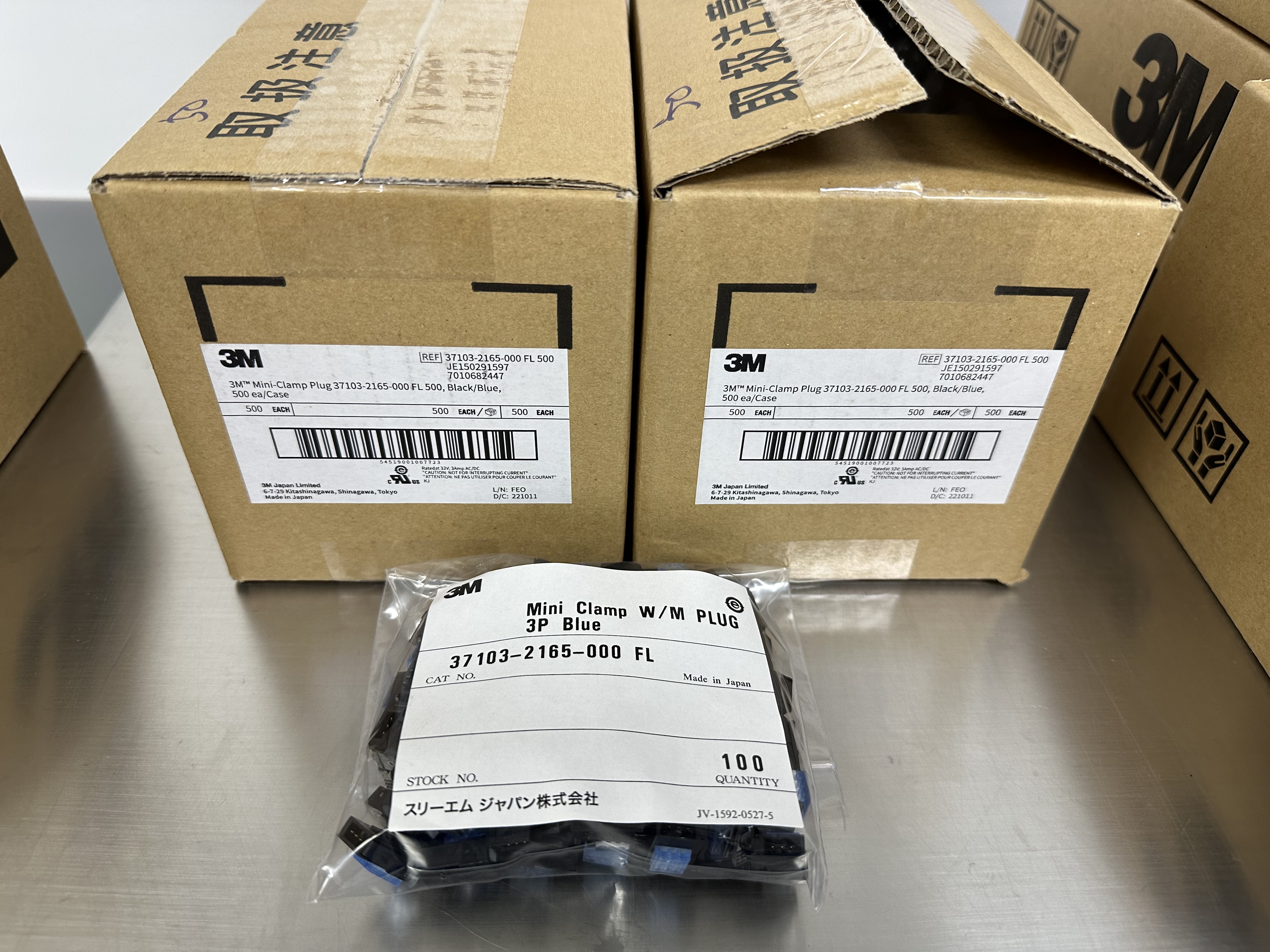 37103-2165-000FL / 3M Mini Clamp Connector / 3M