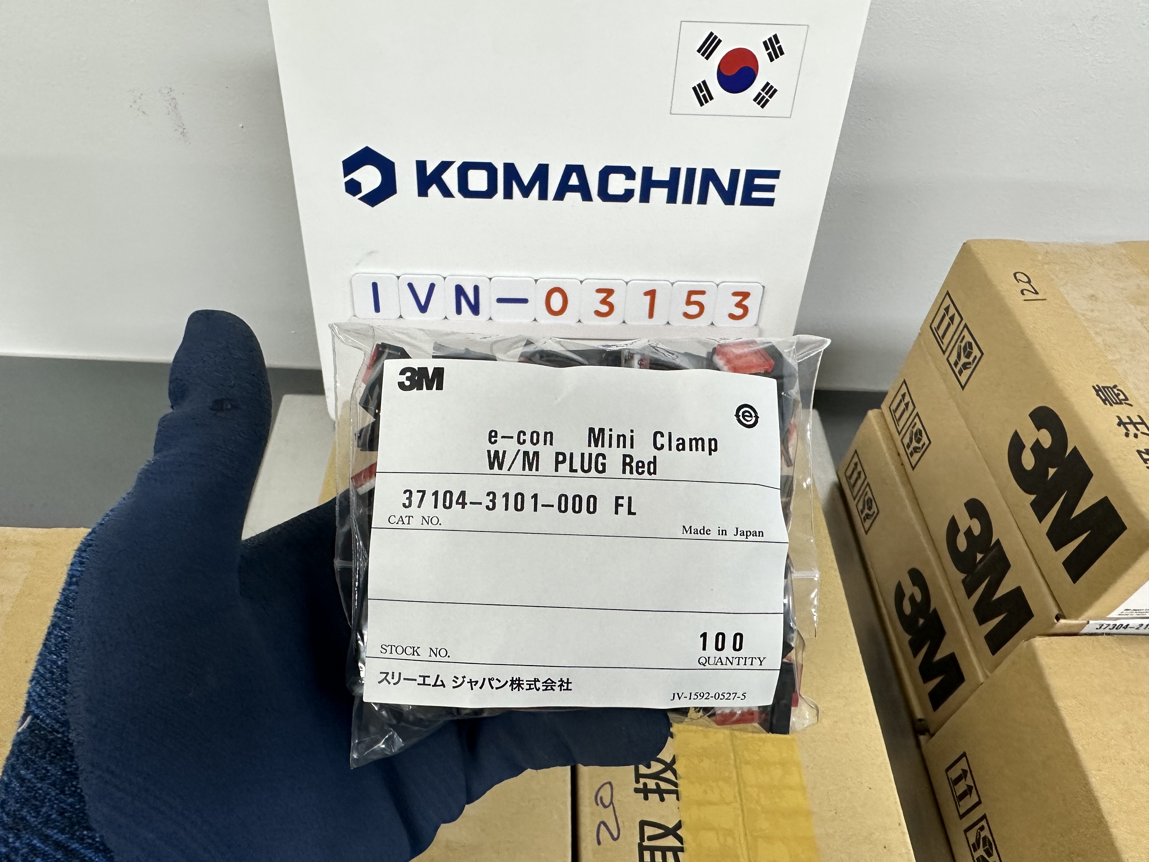 37104-3101-000FL / 3M Mini Clamp Connector / 3M