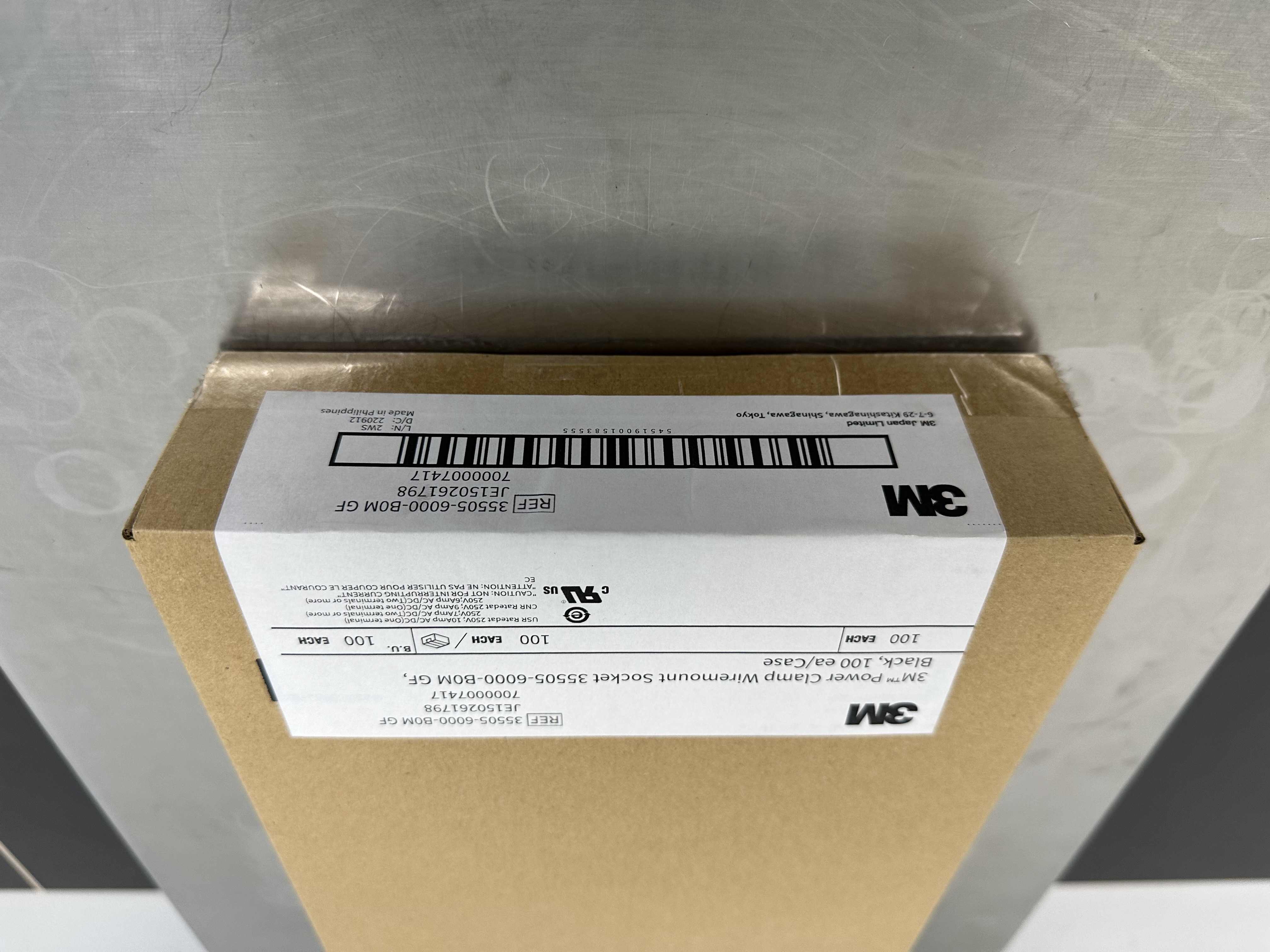 35505-6000-B0M GF / Clamp Connector / 3M