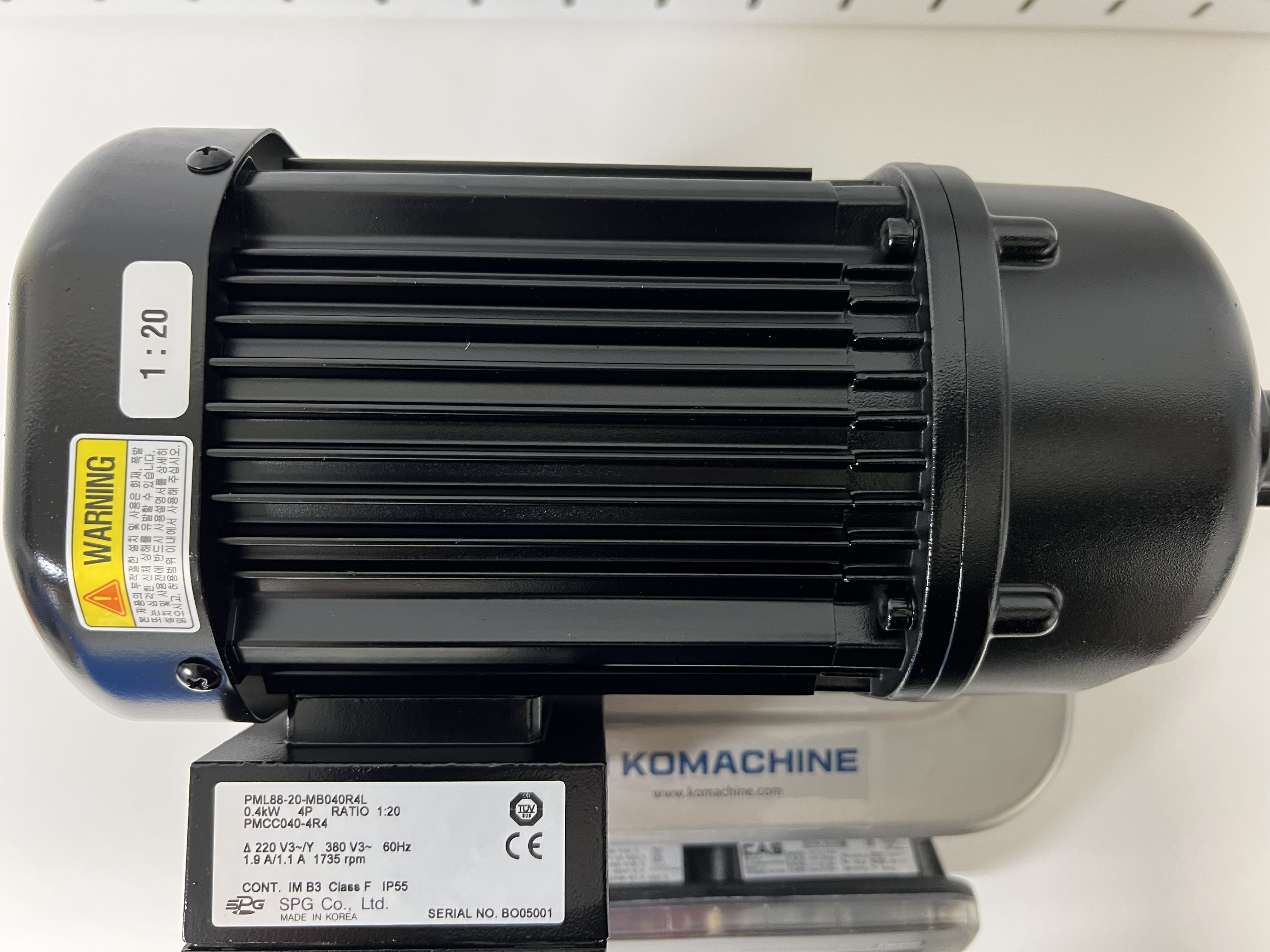 PML88-20-MB040R4L / Geard Motor / SPG
