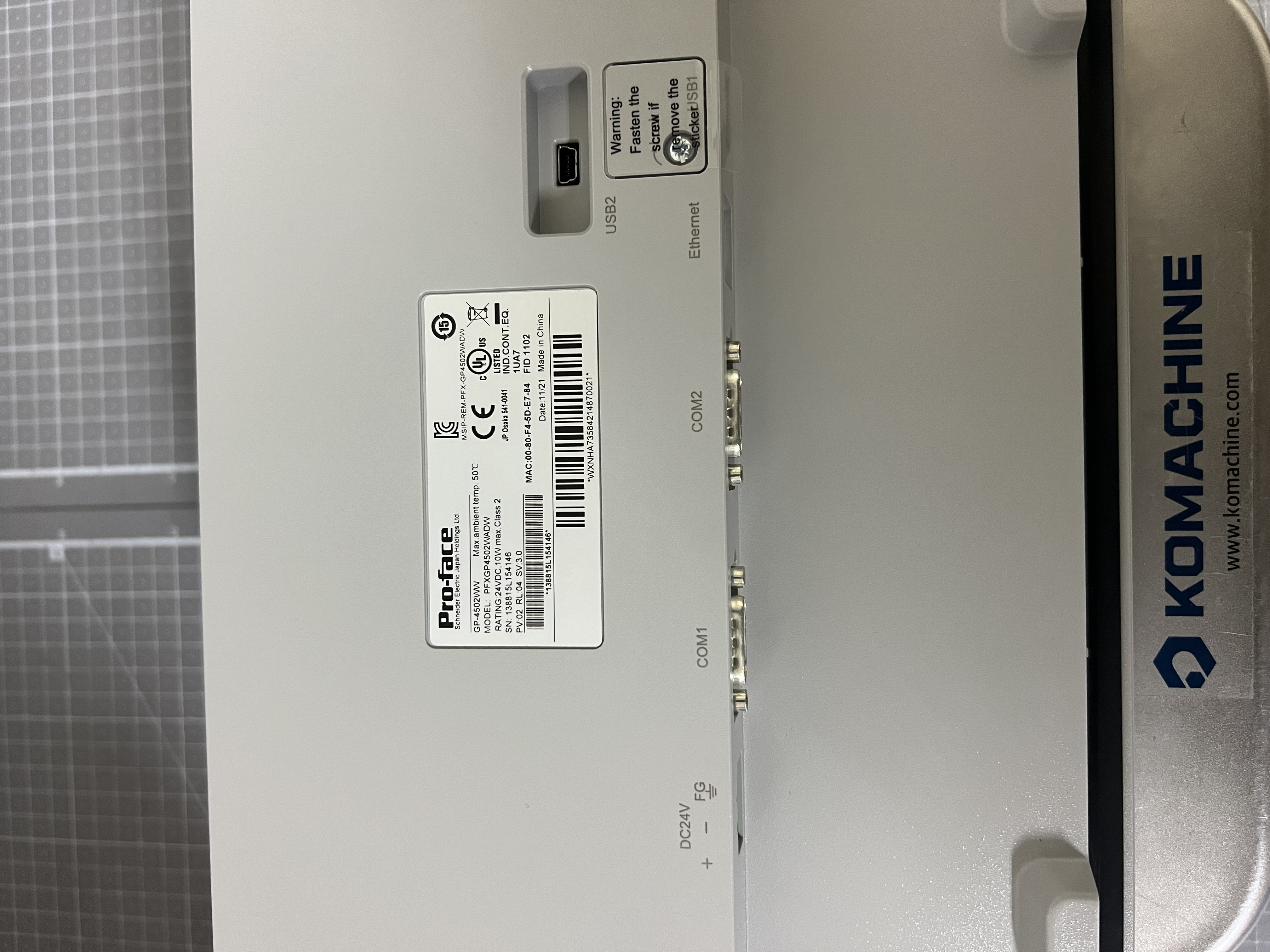 PFXGP4502WADW / HMI / PRO-FACE (PROFACE)