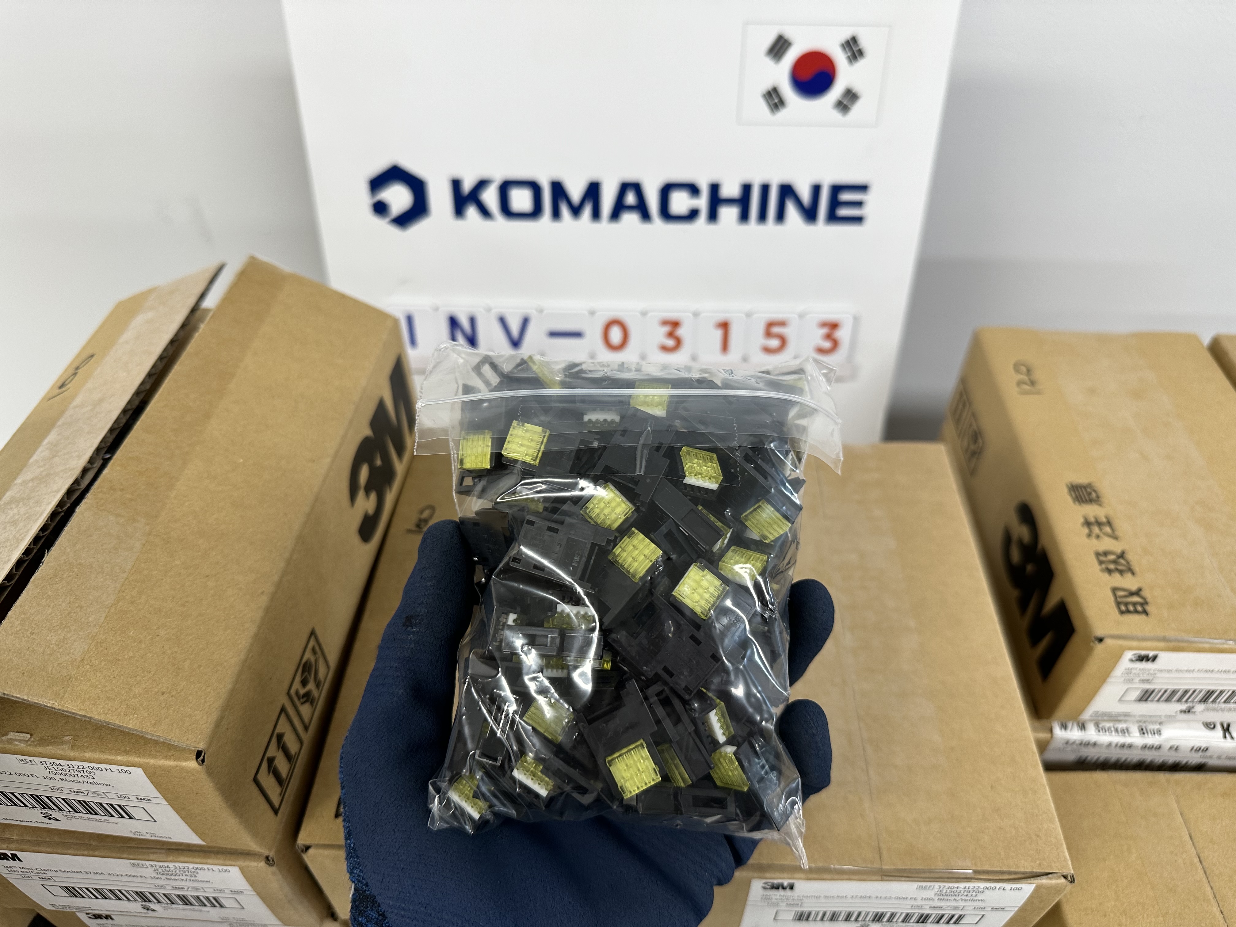37304-3122-000FL / 3M Mini Clamp Connector / 3M