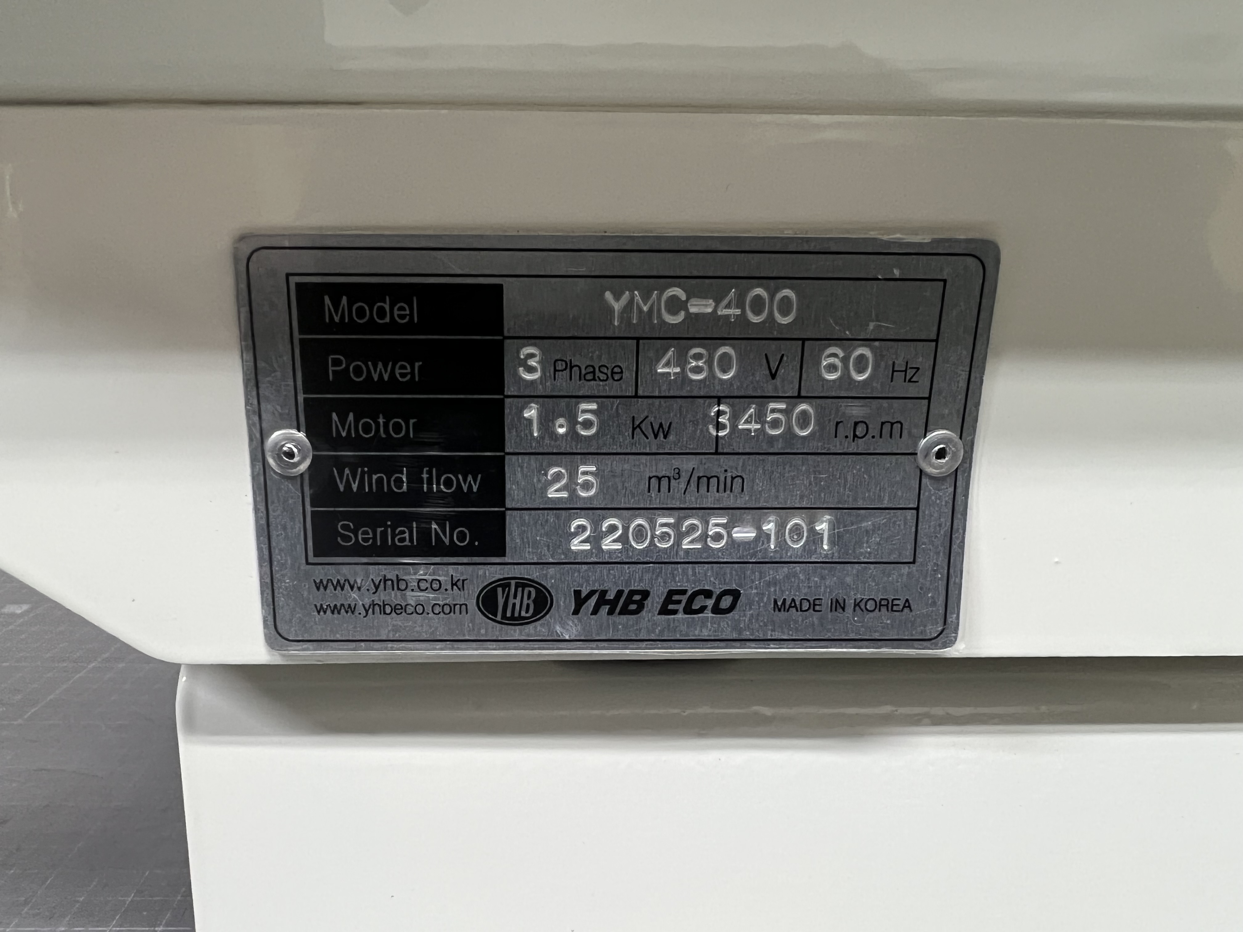 YMC-400 / Mist Cleaner / YHB ECO