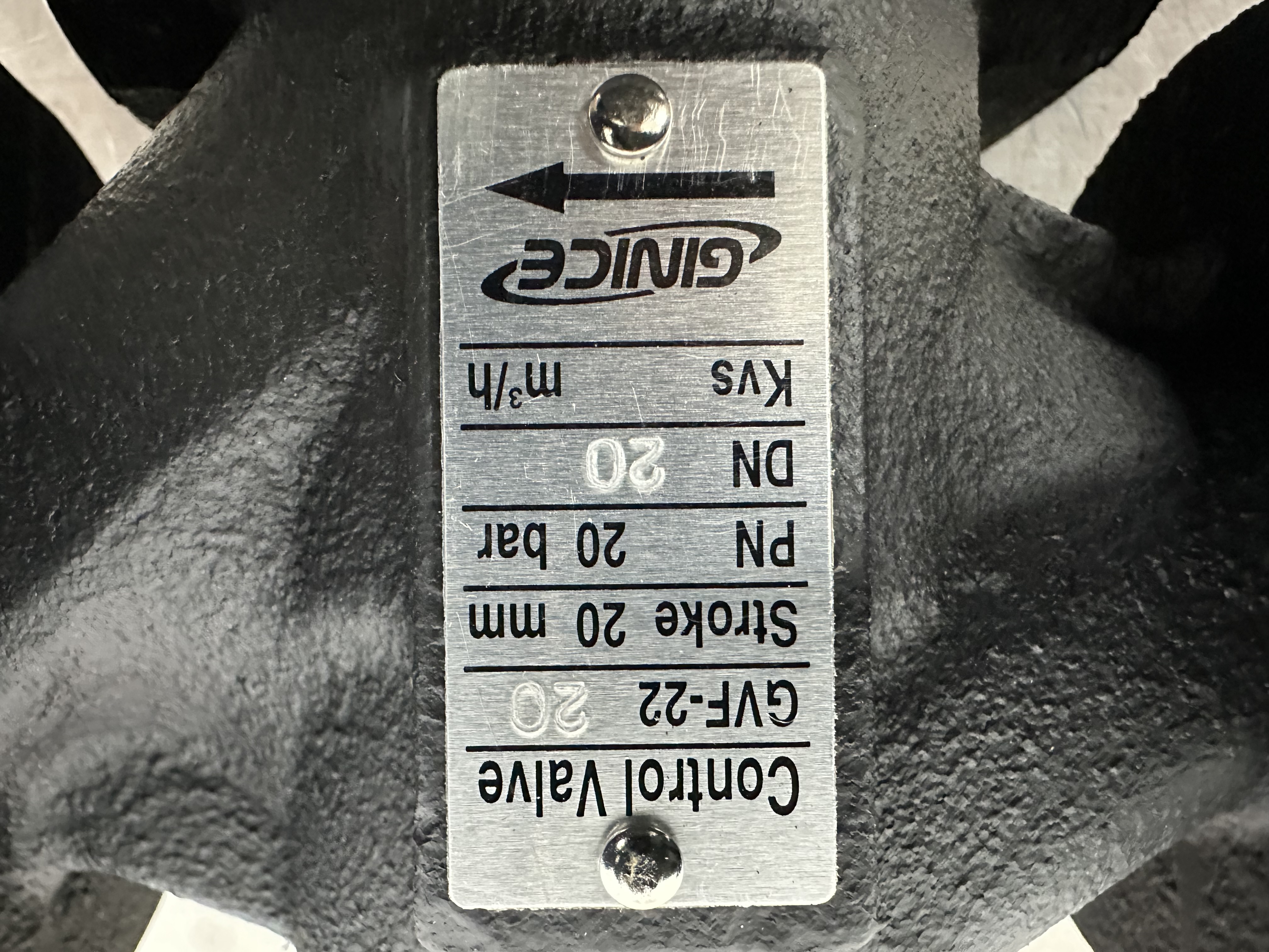GVF-22.20 / Control Valve / GINICE