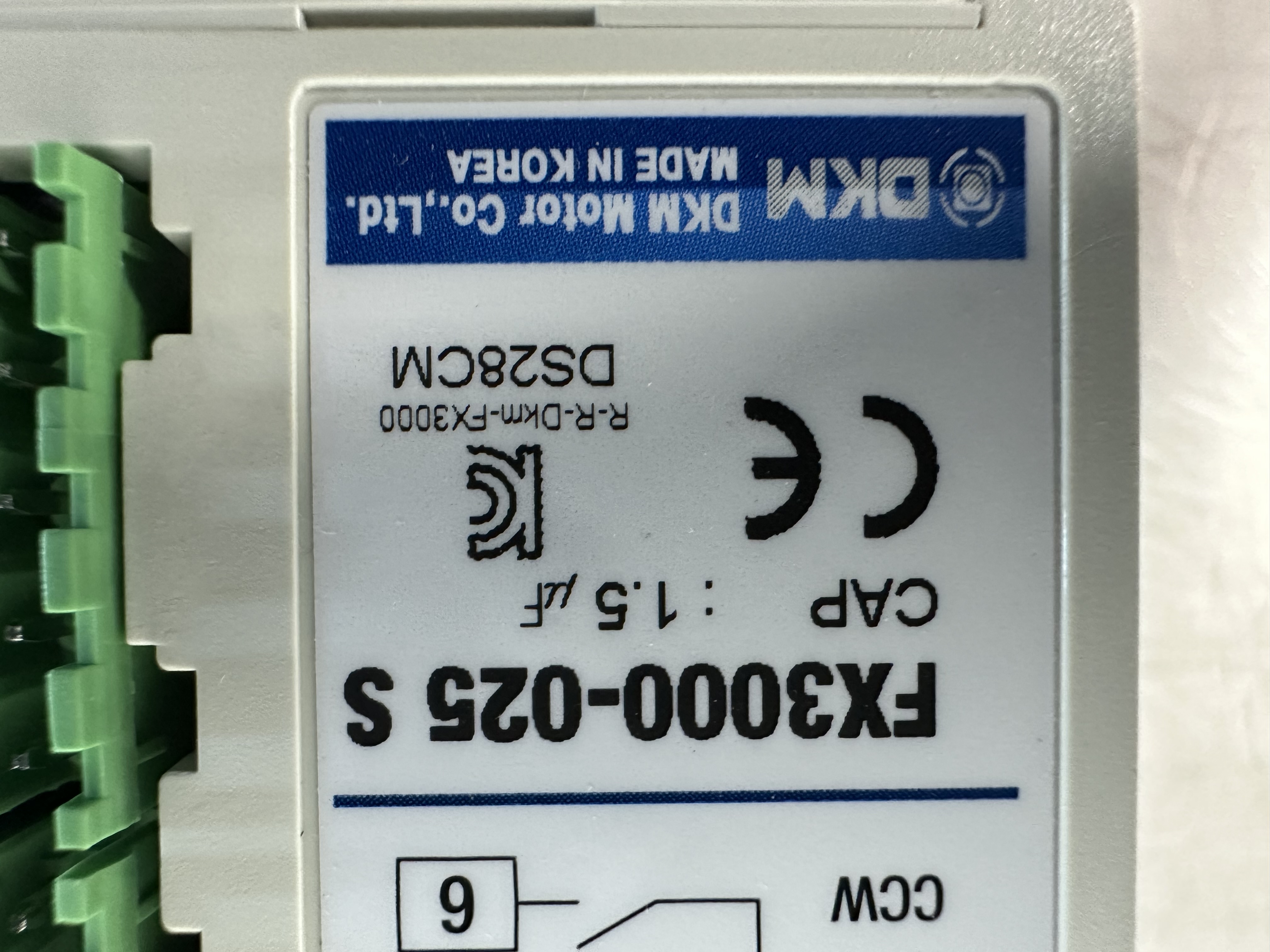 FX3000-025-S / Speed Controller / DKM MOTOR