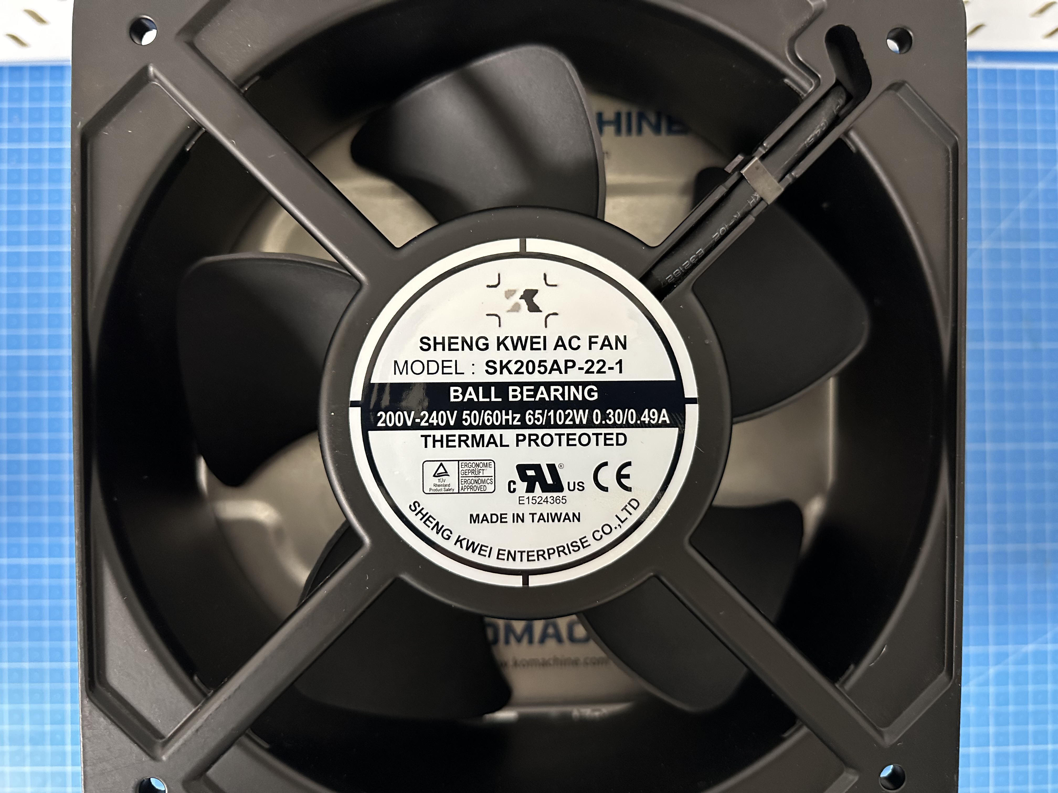 SK205AP-22-1 / Sheng Kwei AC Fan / SHENG KWEI ENTERPRISE