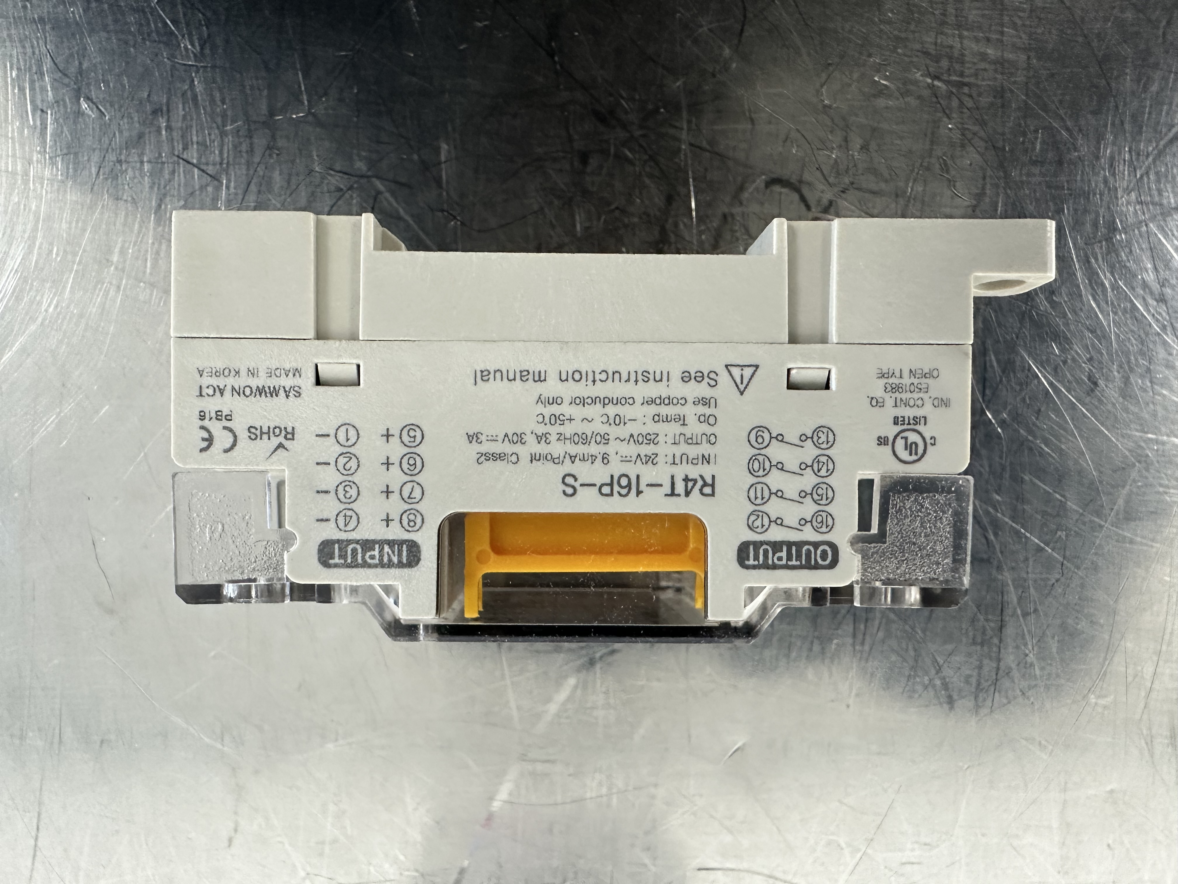 R4T-16P-S / Relay Terminal / SAMWON ACT (IOLINK)