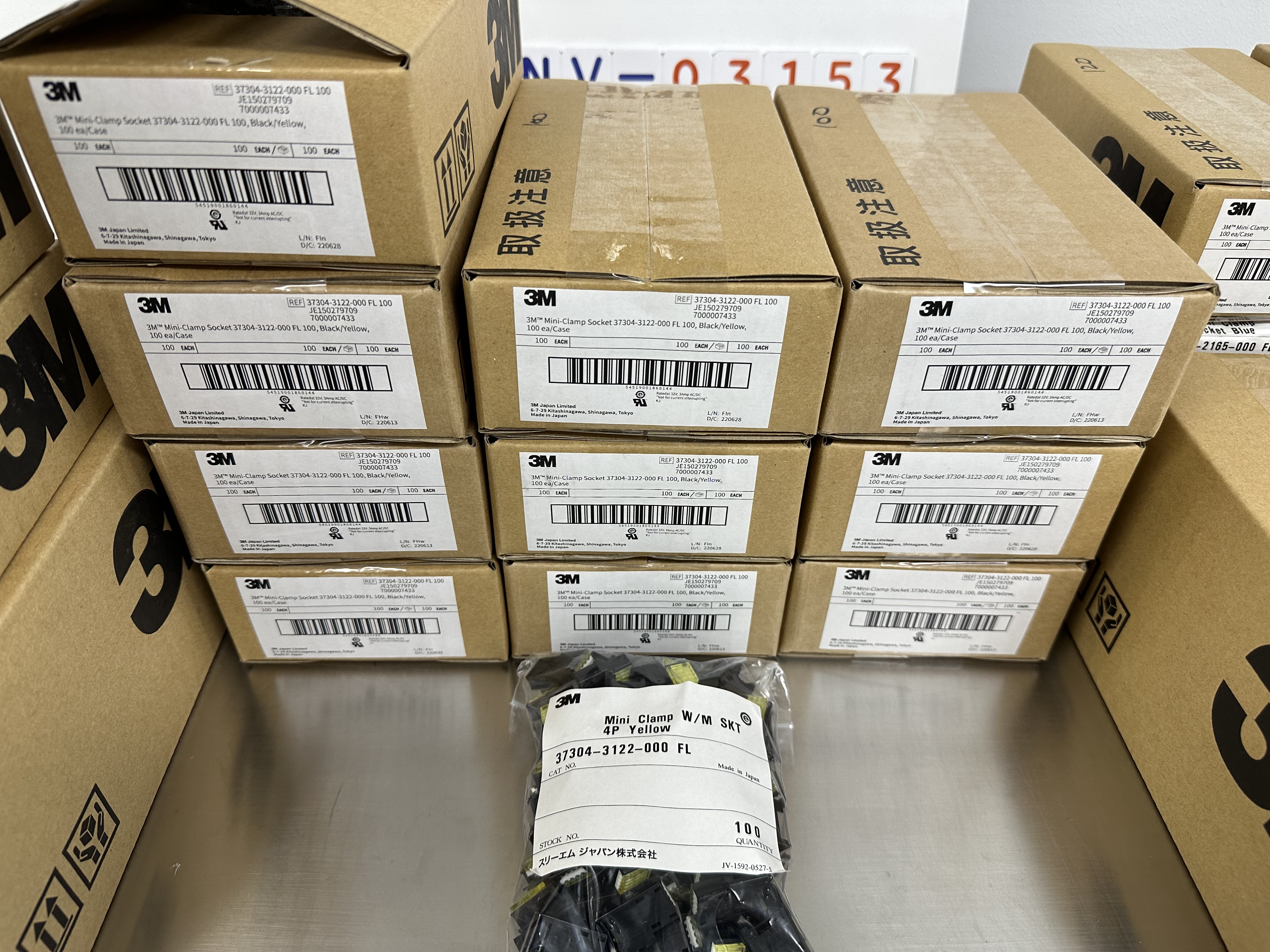 37304-3122-000FL / 3M Mini Clamp Connector / 3M