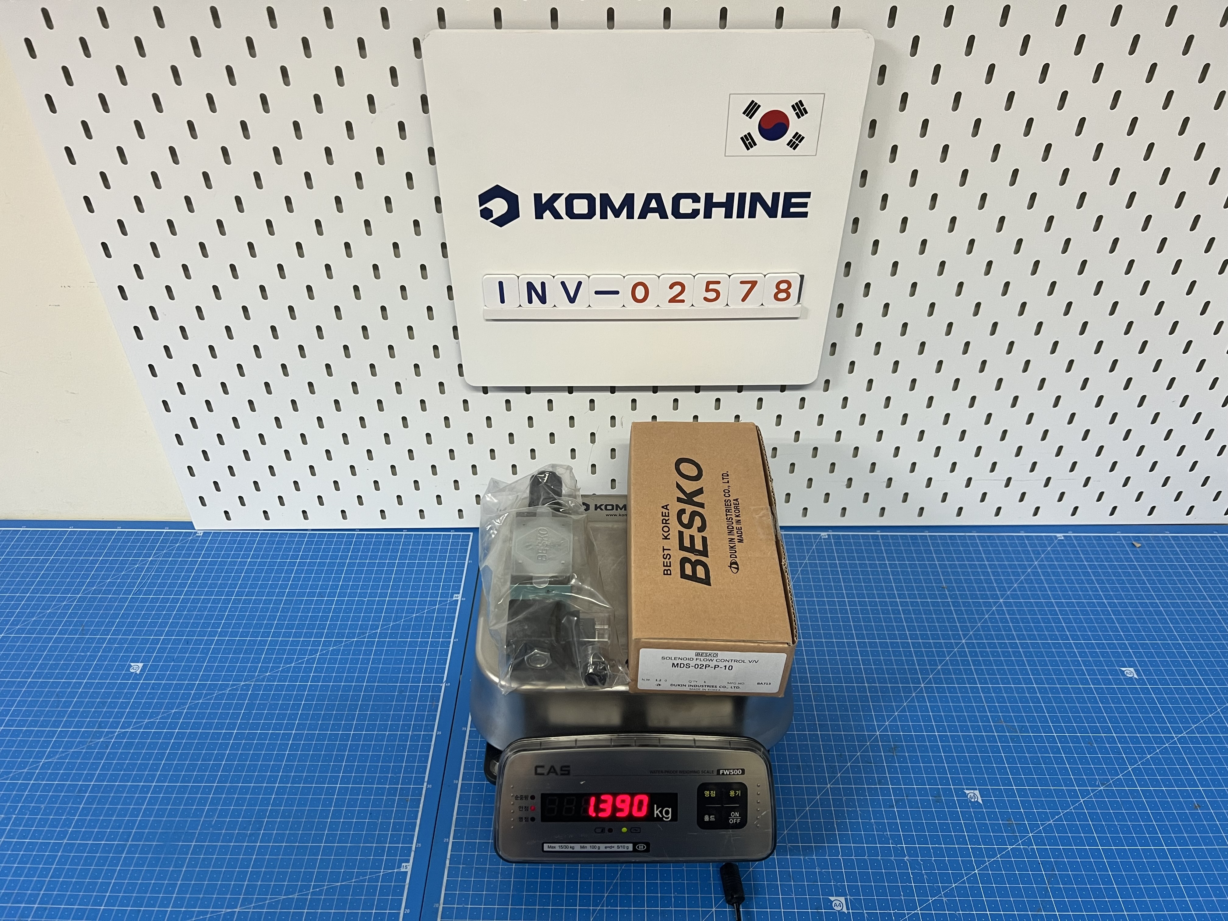 MDS-02P-P-10 / Solenoid Flow Control Valve / DUKIN INDUSTRIES (BESKO)