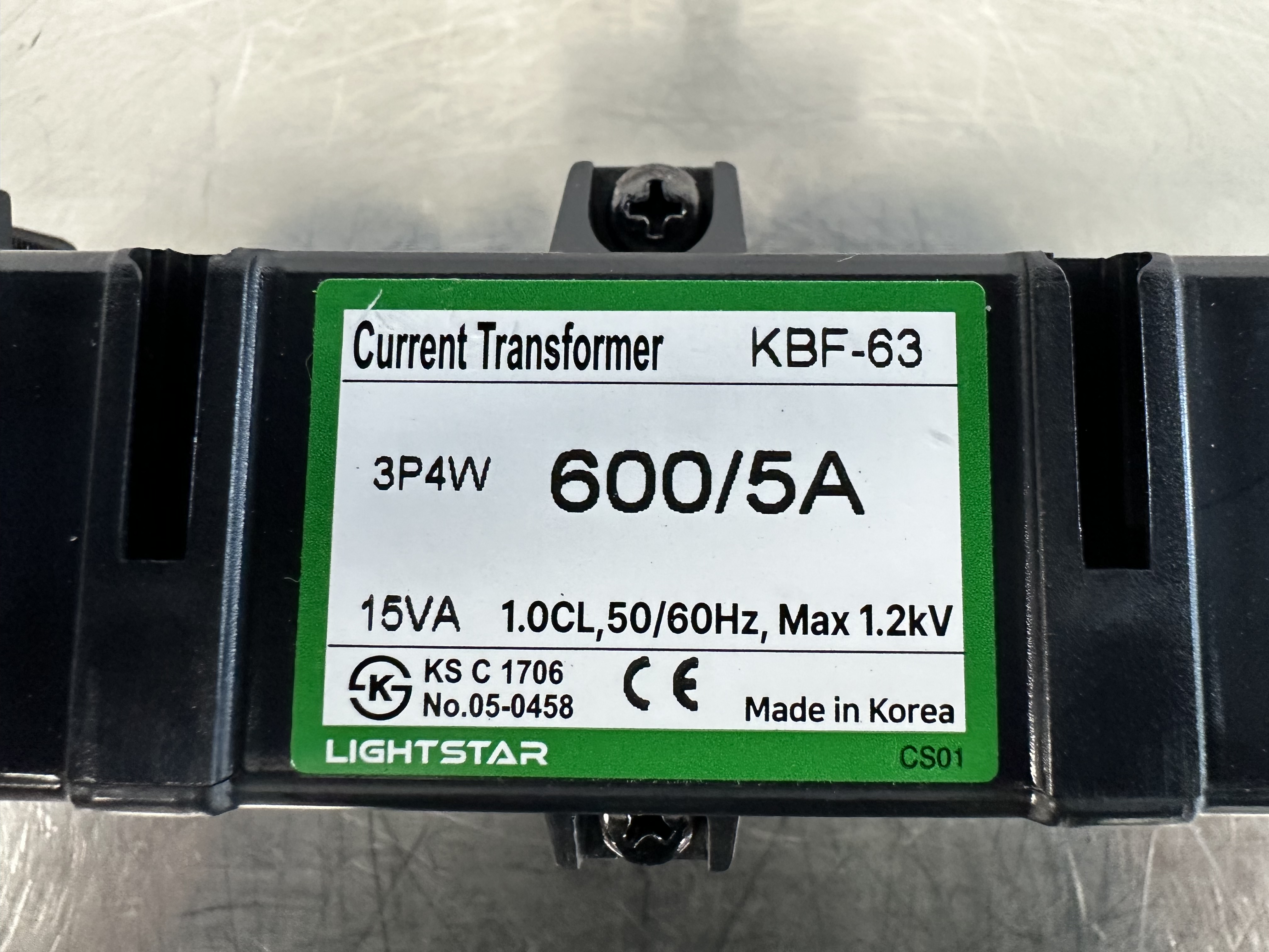KBF-63 / 3 Phase Window Type Current Transfomer / LIGHTSTAR