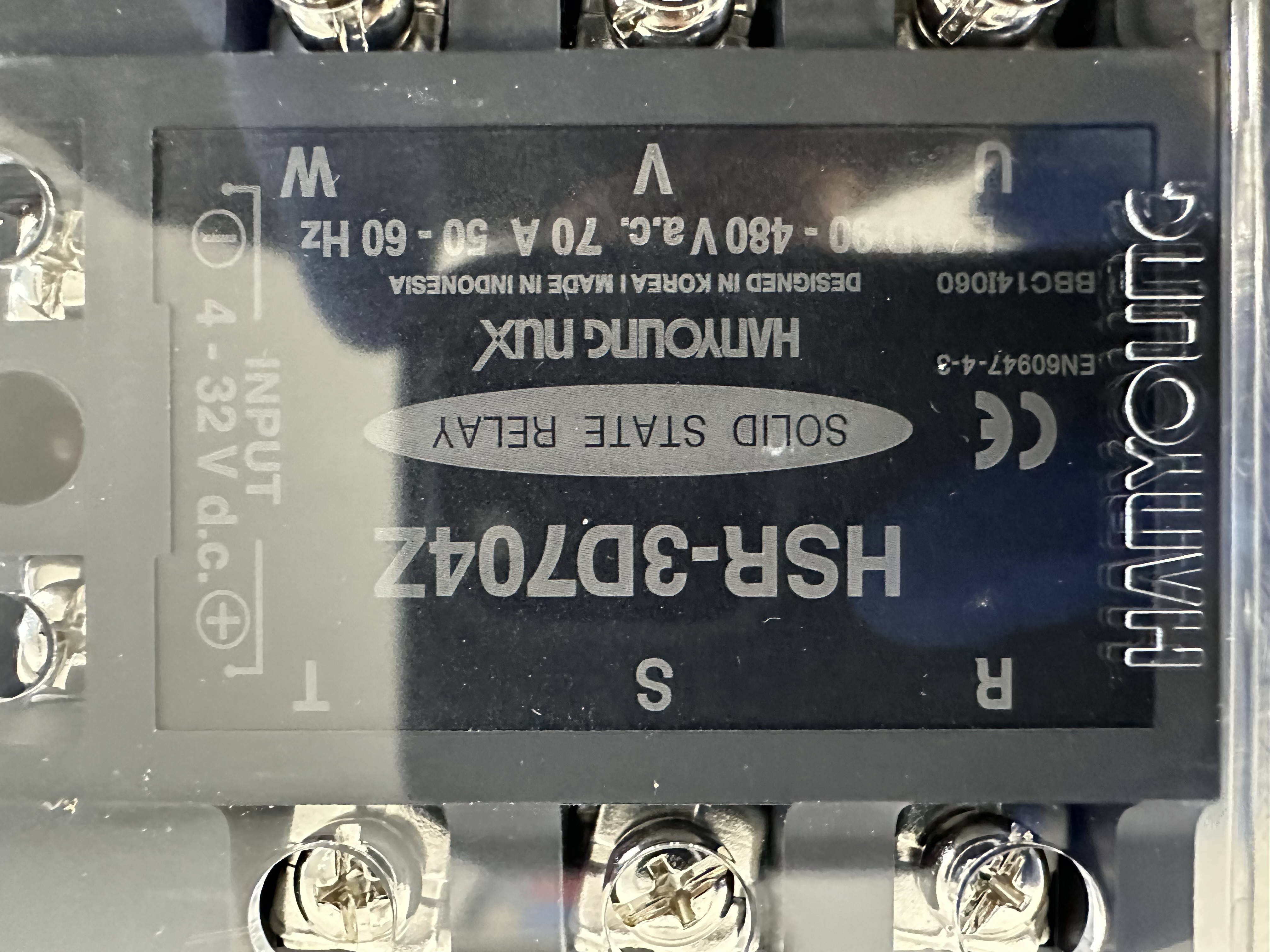 HSR-3D704Z / Solid State Relay / HANYOUNG NUX