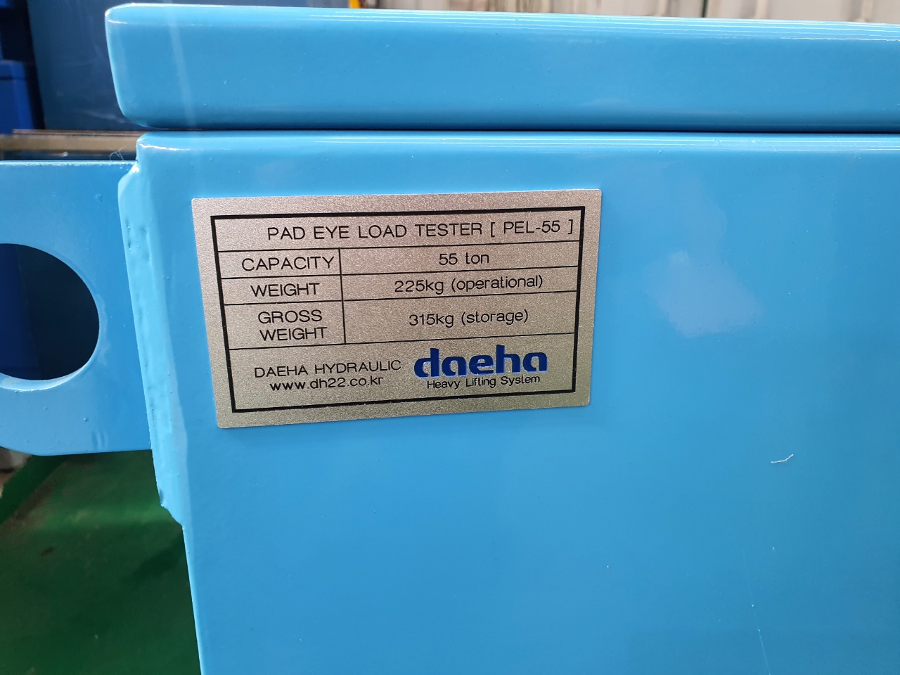 PEL-50 / Pad Eye Load Test Jig / DHLS