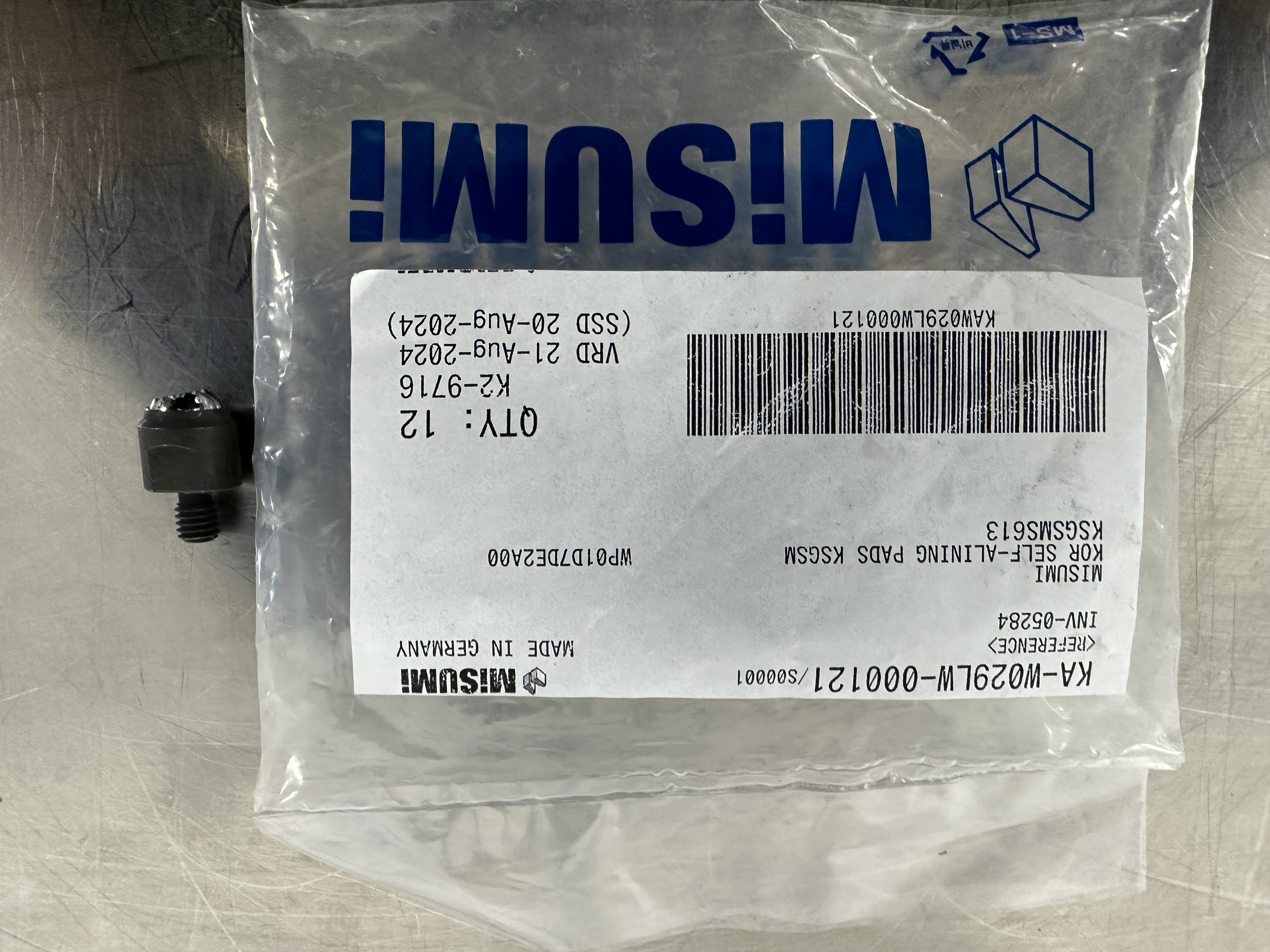 KSGSMS613 / Aligning Pads / MISUMI